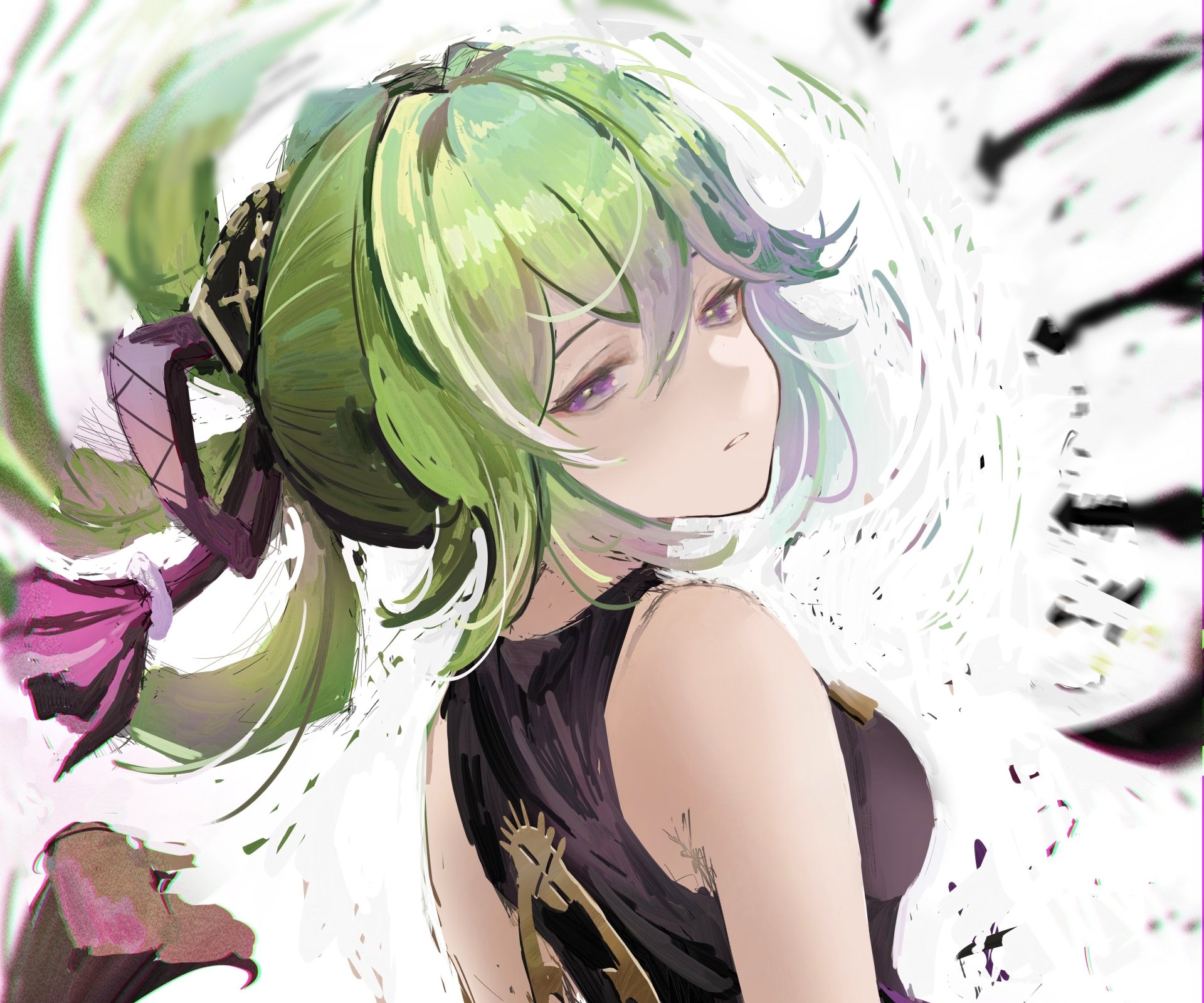 Kuki Shinobu 4K Ultra HD Wallpaper – Genshin Impact Video Game Art ...