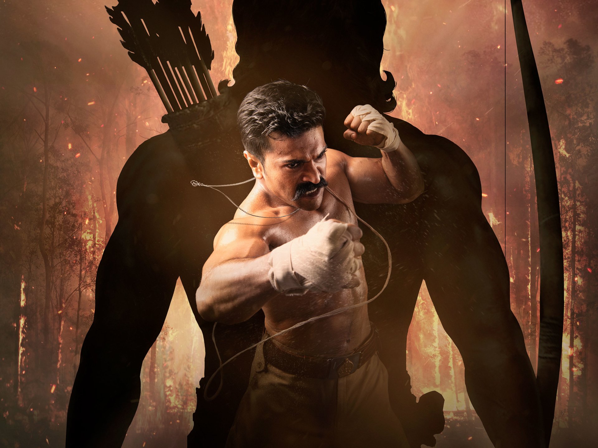 Download Movie RRR HD Wallpaper