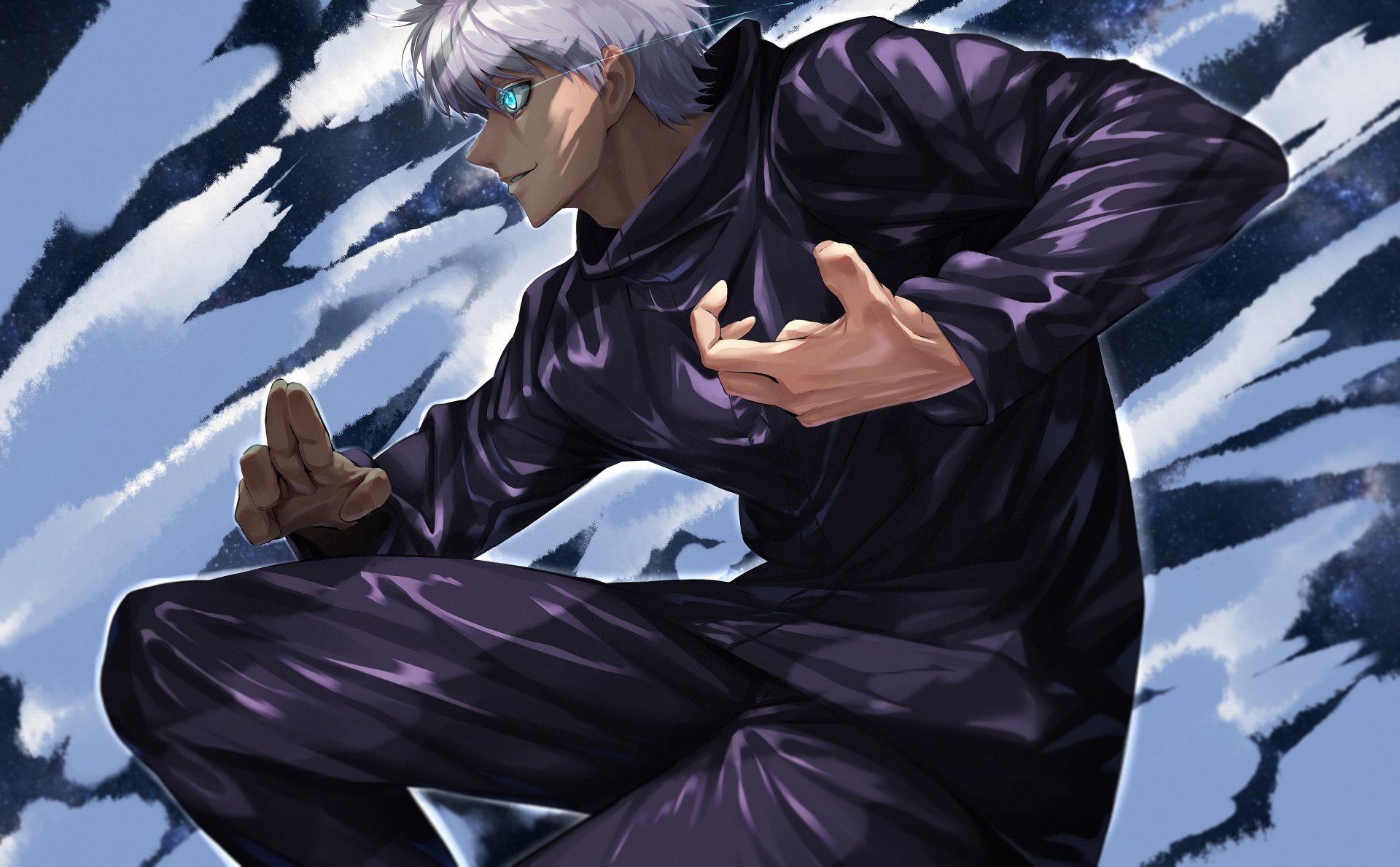 Satoru Gojo 4K Ultra HD – Jujutsu Kaisen Anime Power