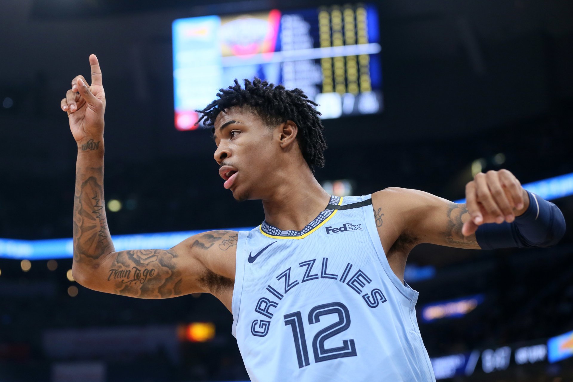 Ja Morant: 4K Ultra HD Grizzlies Highlight in Action