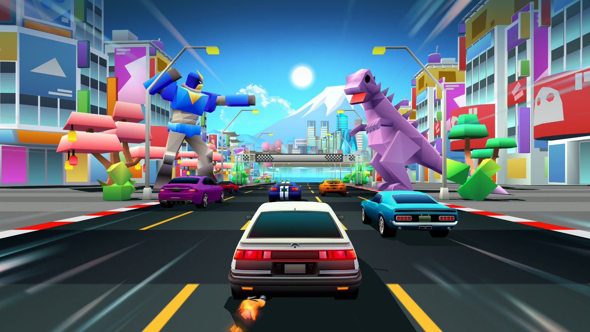Video Game Horizon Chase Turbo HD Wallpaper