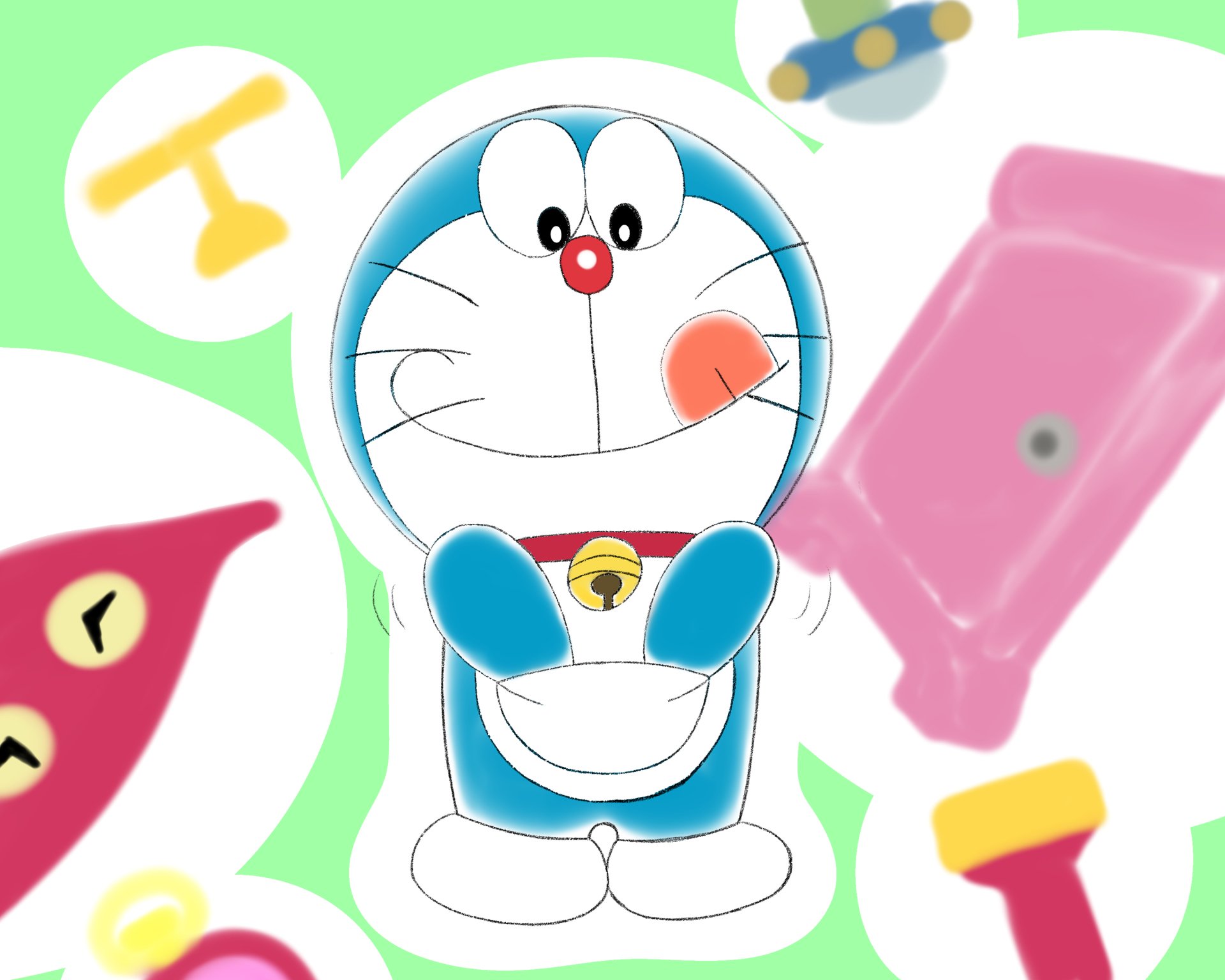 Download Anime Doraemon HD Wallpaper | 3000x2400 | Wallpaper Abyss