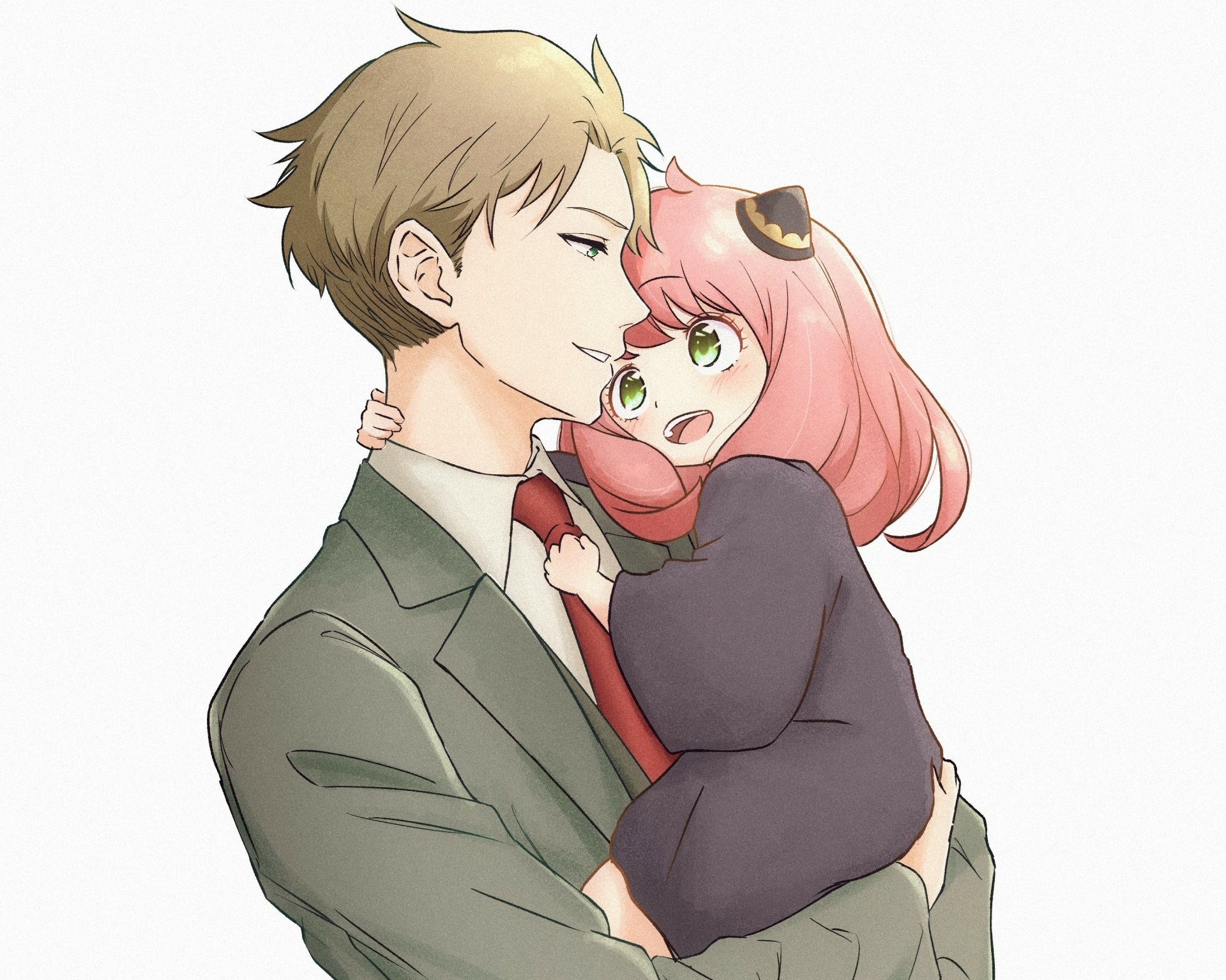 Download Loid Forger Anya Forger Anime Spy X Family HD Wallpaper