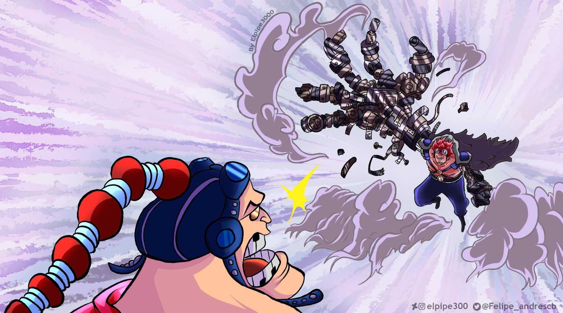 Download Scratchmen Apoo Eustass Kid Anime One Piece HD Wallpaper by ...