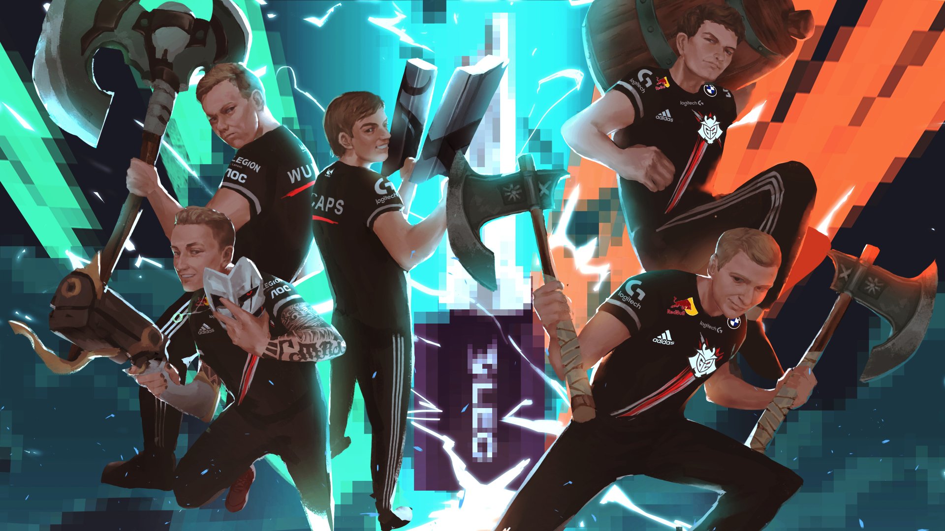 Download Video Game G2 Esports 4k Ultra HD Wallpaper