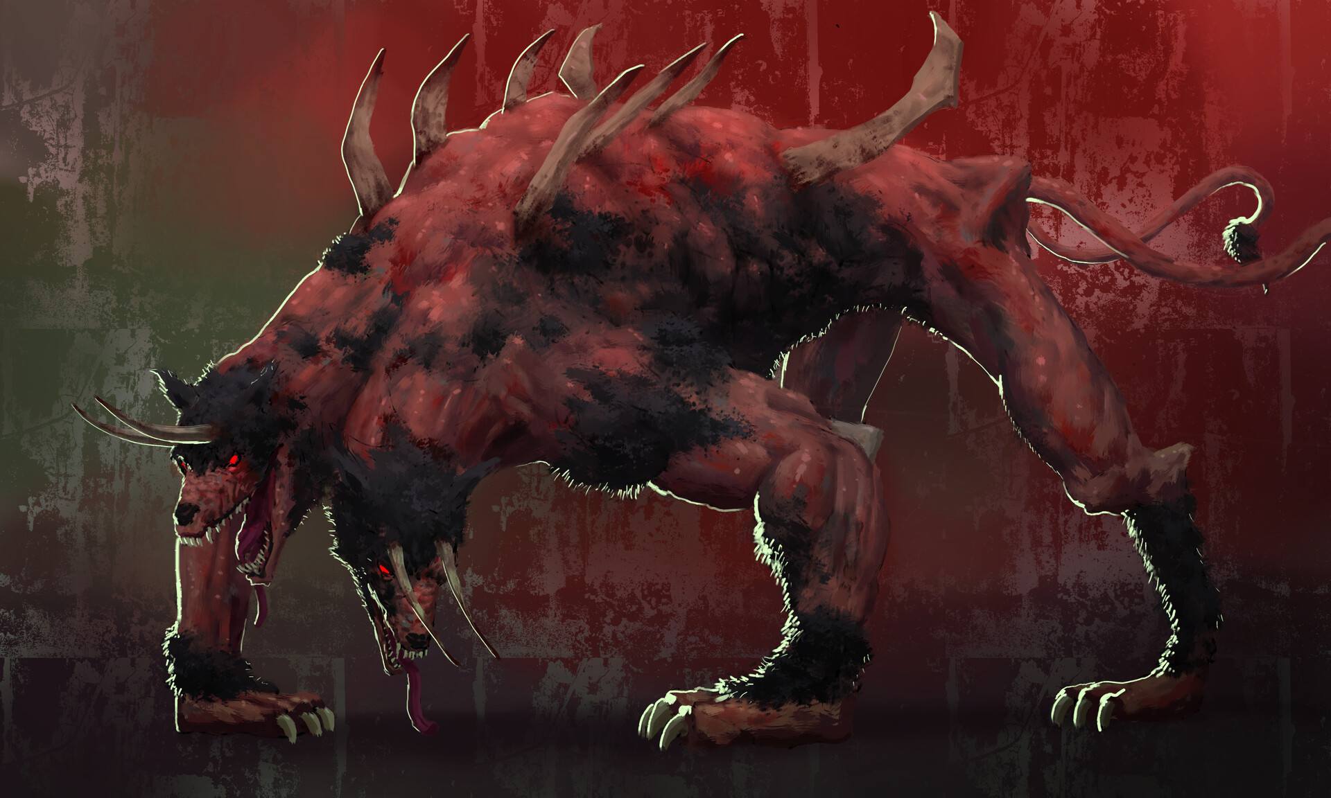 Download Dark Demon HD Wallpaper by Leon Jaume