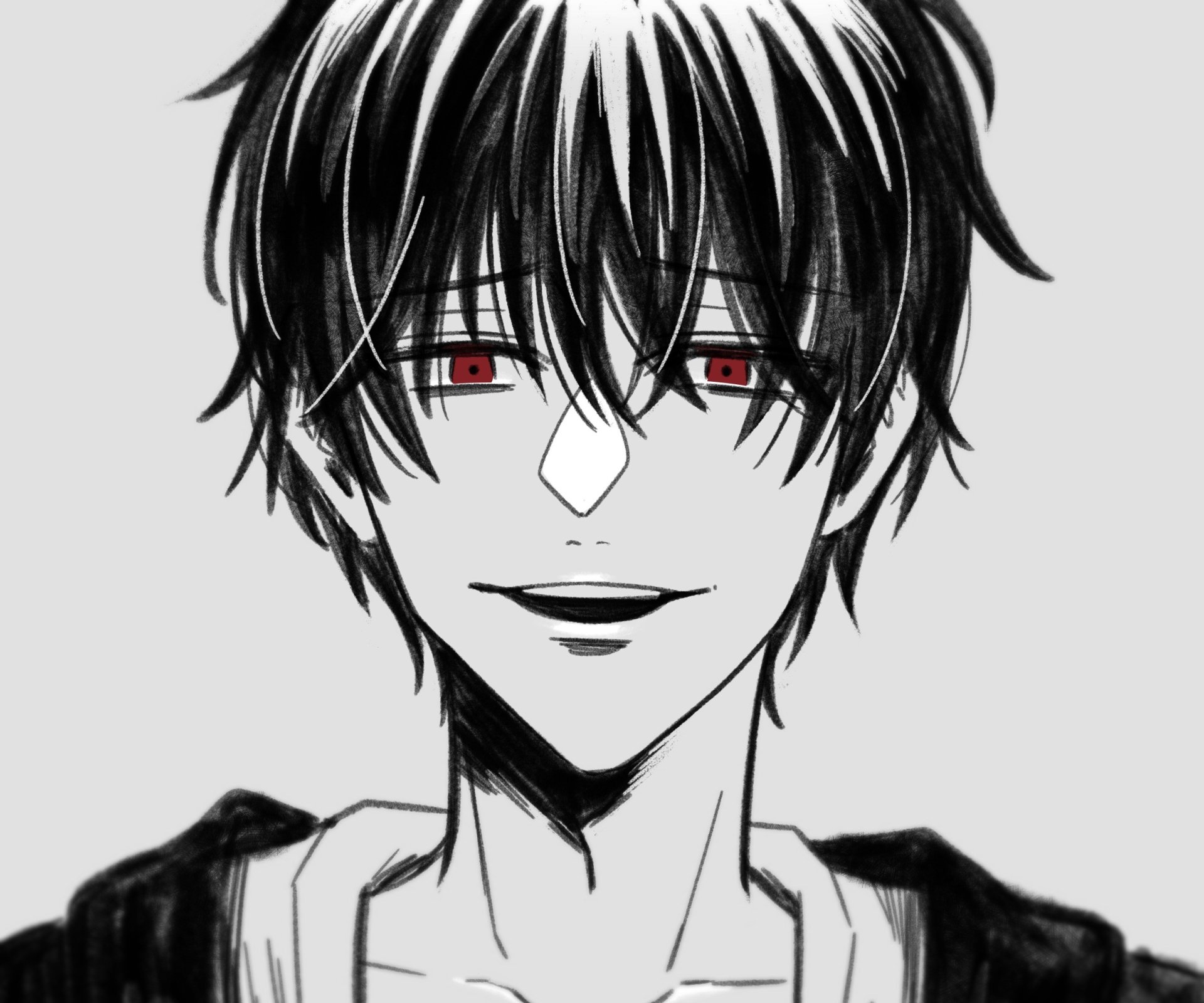 Download Yuichi Katagiri Anime Tomodachi Game HD Wallpaper by ももた、