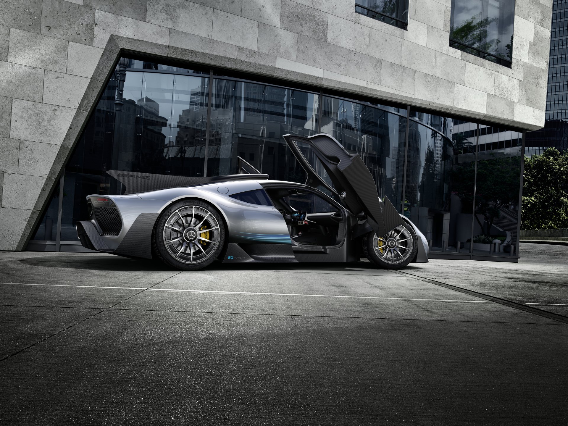 Download Vehicle Mercedes-AMG One 8k Ultra HD Wallpaper