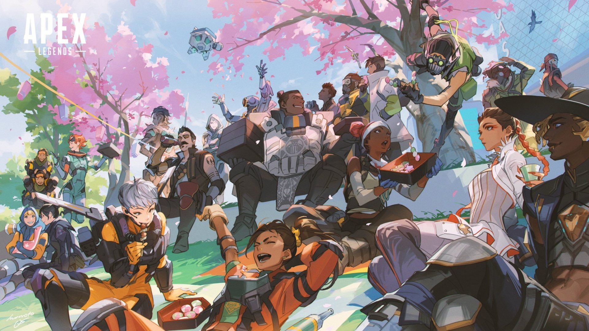 Download Video Game Apex Legends HD Wallpaper by bamwoozle
