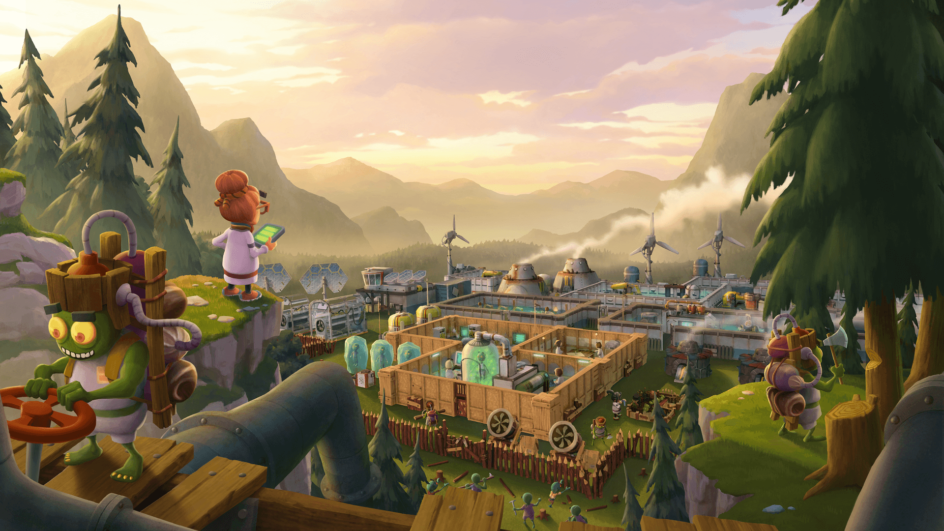 Download Video Game Zombie Cure Lab HD Wallpaper