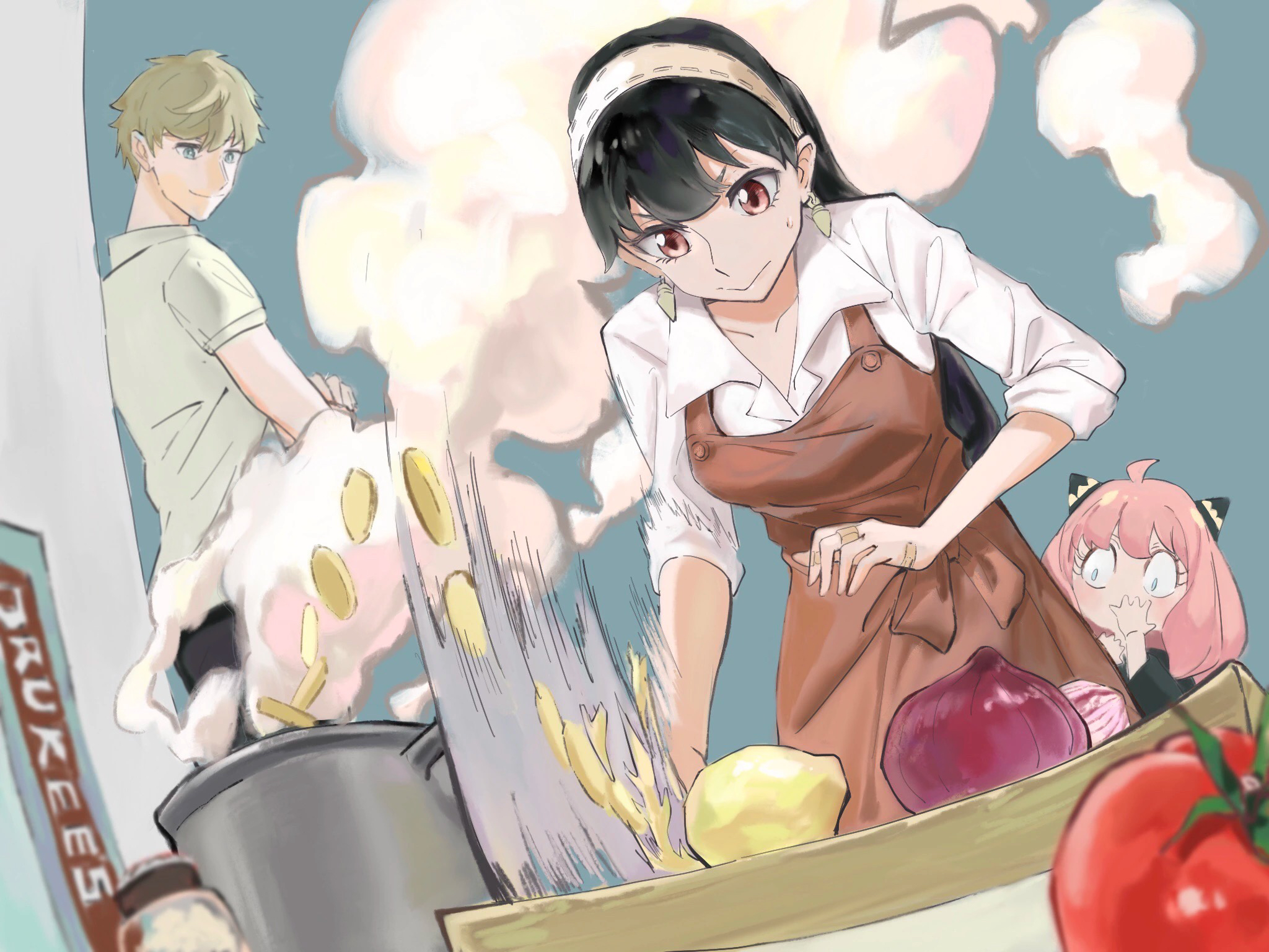 Download Anya Forger Yor Forger Loid Forger Anime Spy X Family HD ...