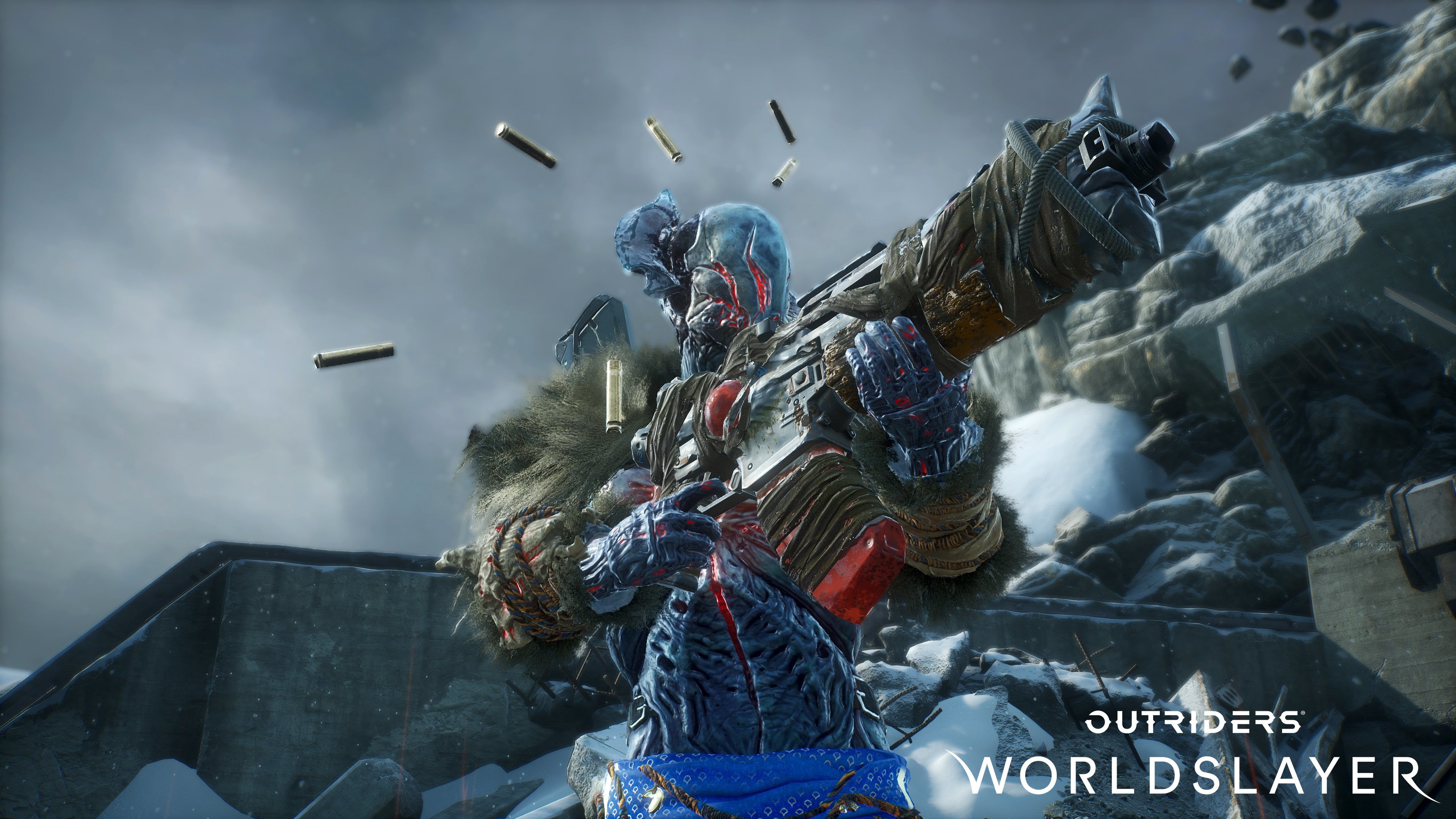 Download Video Game Outriders 4k Ultra HD Wallpaper