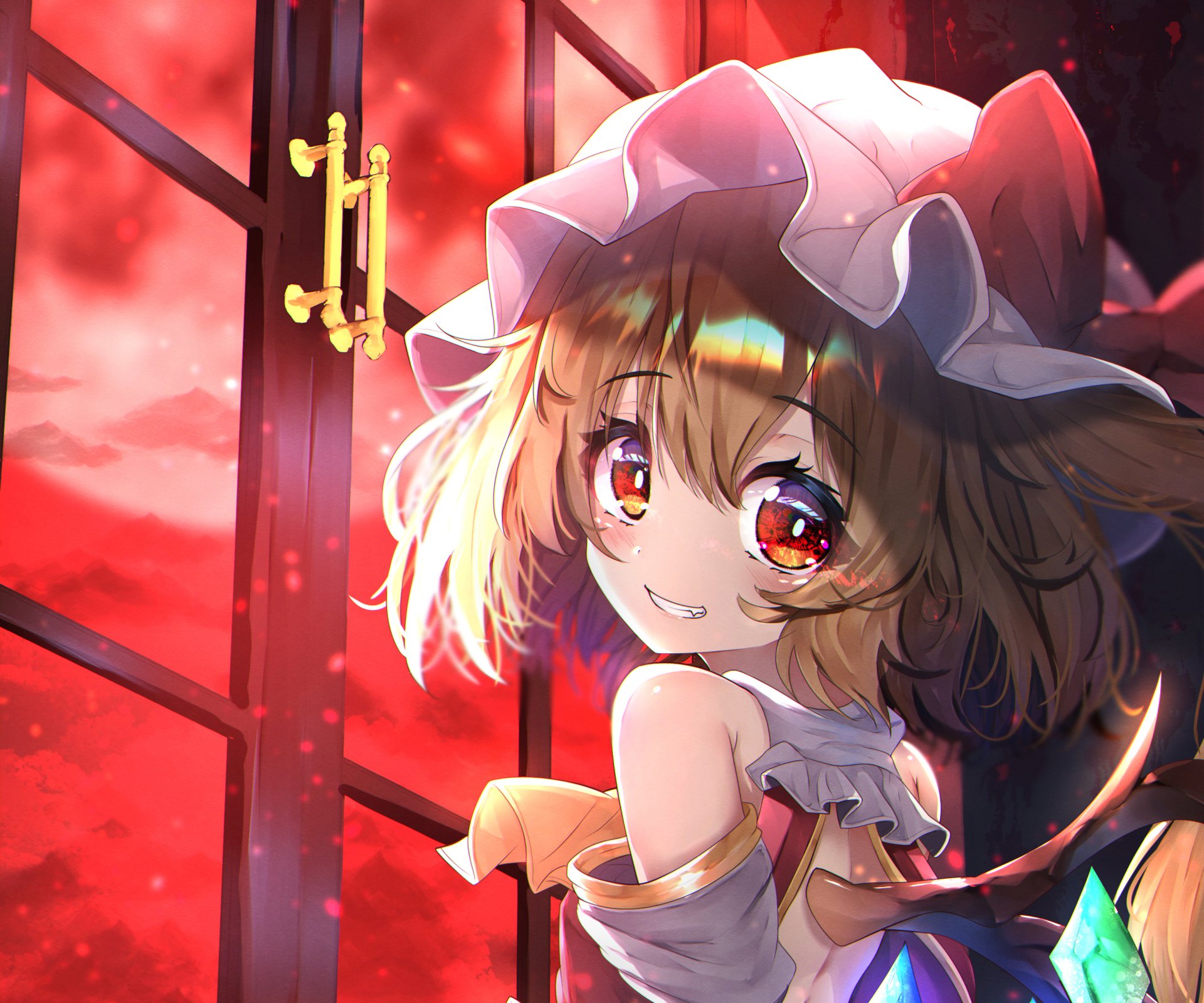 Download Flandre Scarlet Anime Touhou HD Wallpaper | 2887x2406 ...