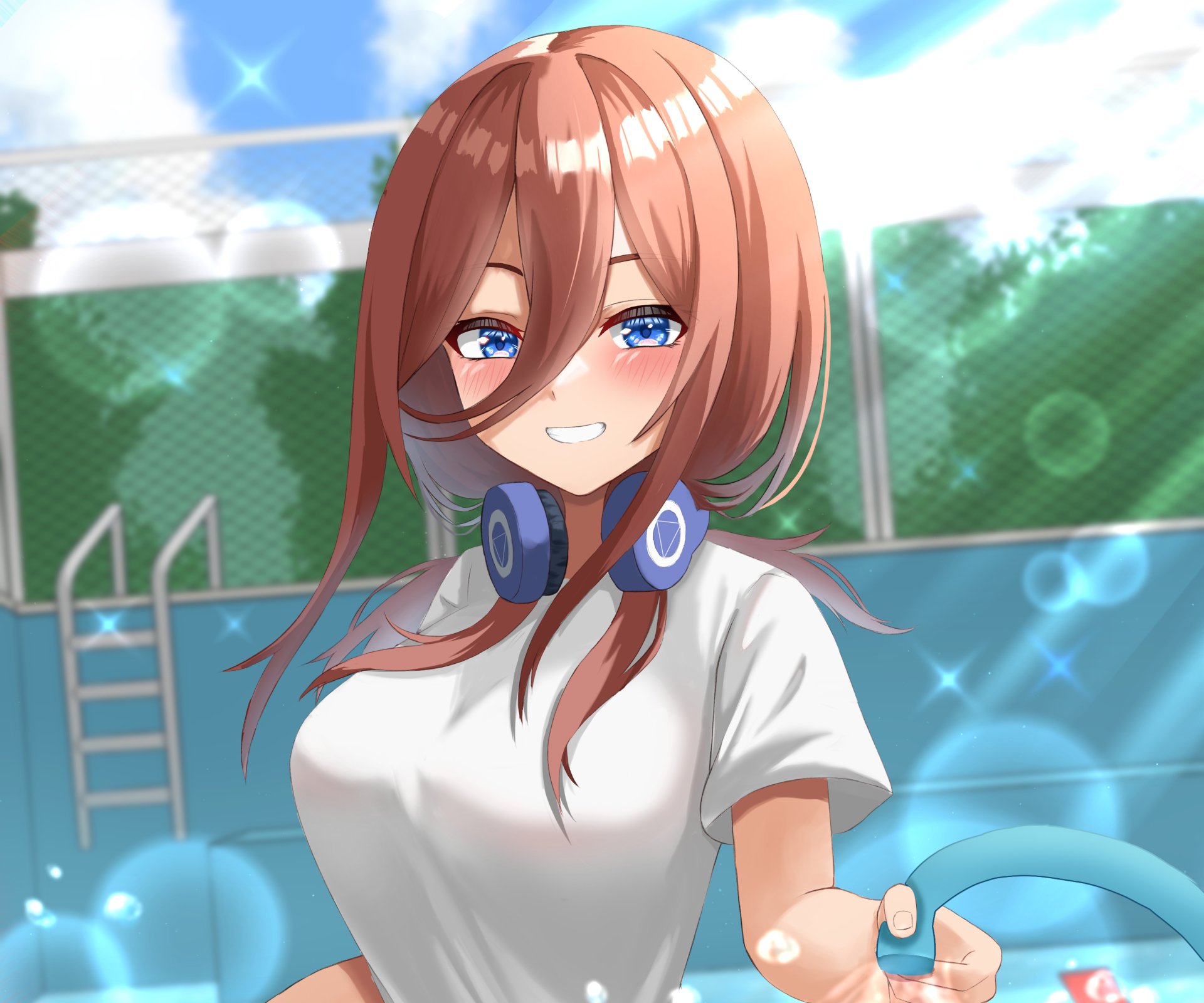 Miku Nakano HD Wallpaper – Vibrant Anime Scene from The Quintessential ...