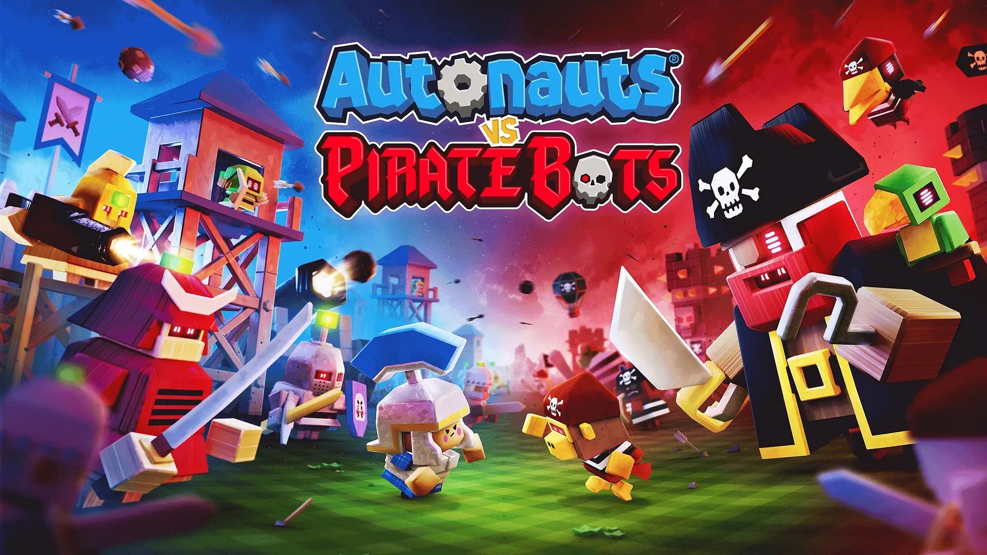 Download Video Game Autonauts Vs Piratebots HD Wallpaper