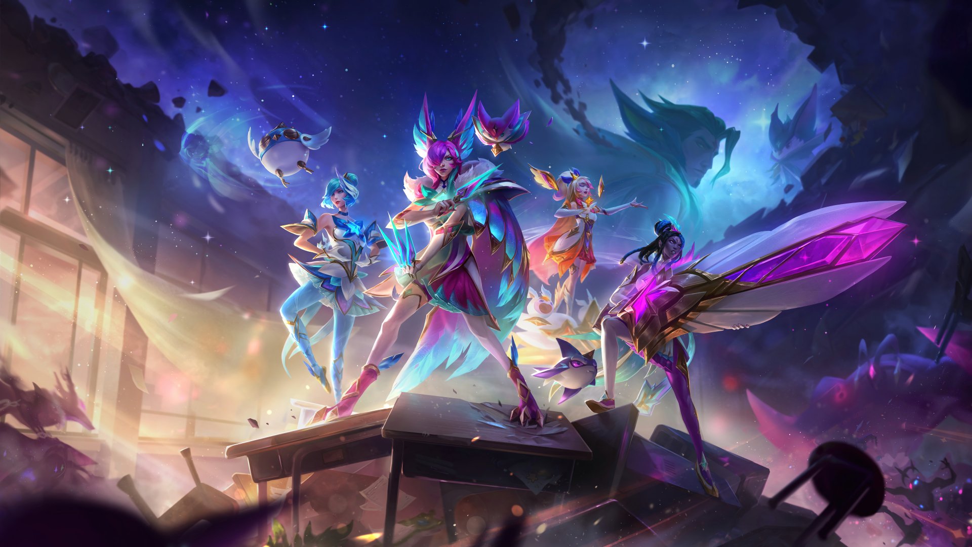 8K Ultra HD League of Legends Champions Epic Wallpaper