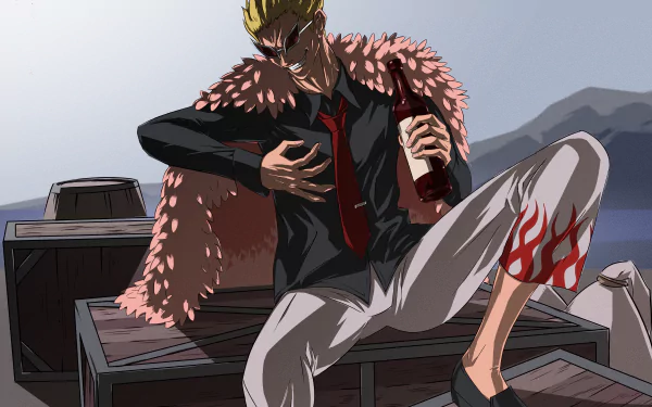 Download Donquixote Doflamingo Anime One Piece 4k Ultra HD Wallpaper