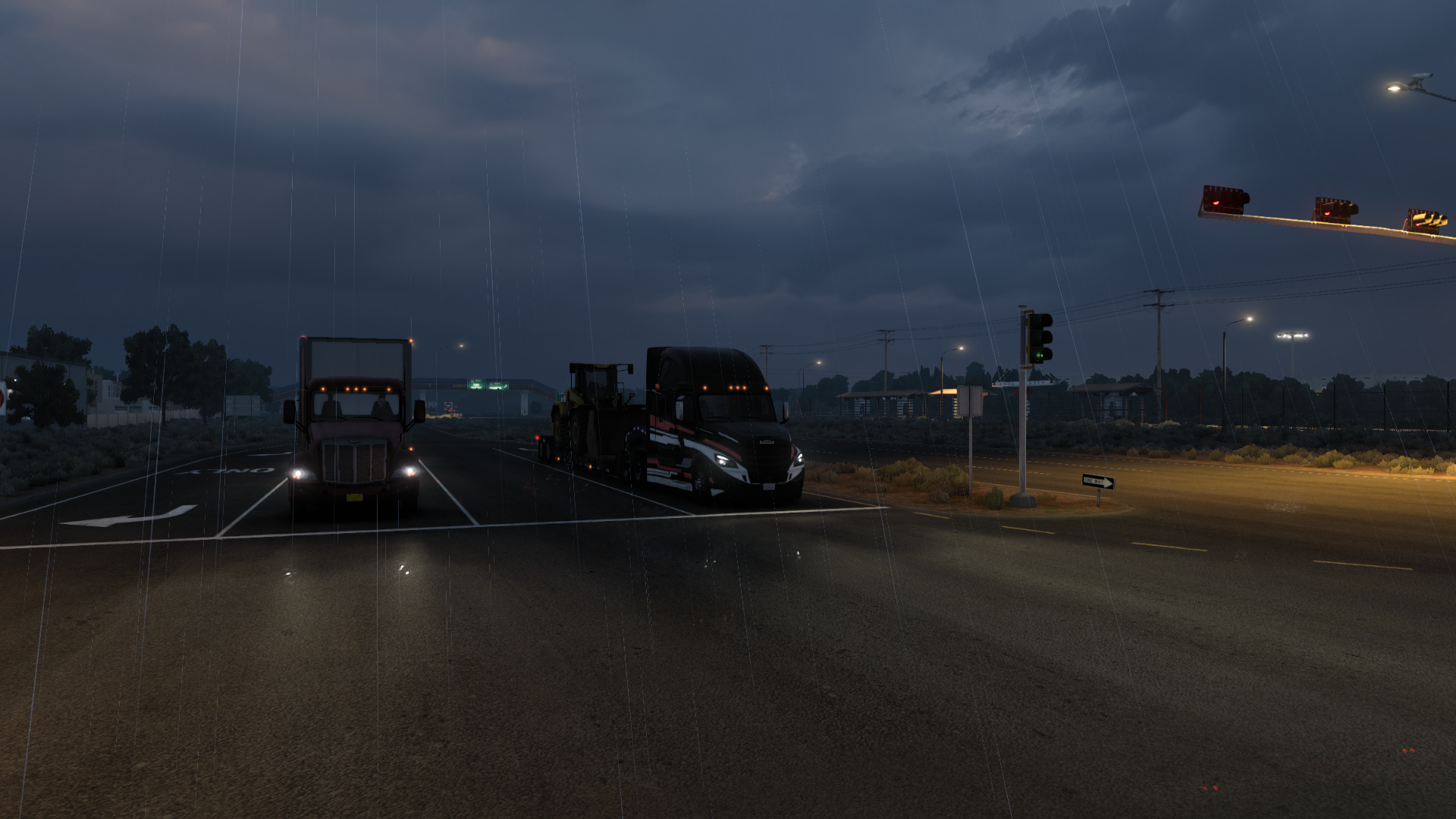 American Truck Simulator HD Wallpaper - Virtual Trucking Adventure