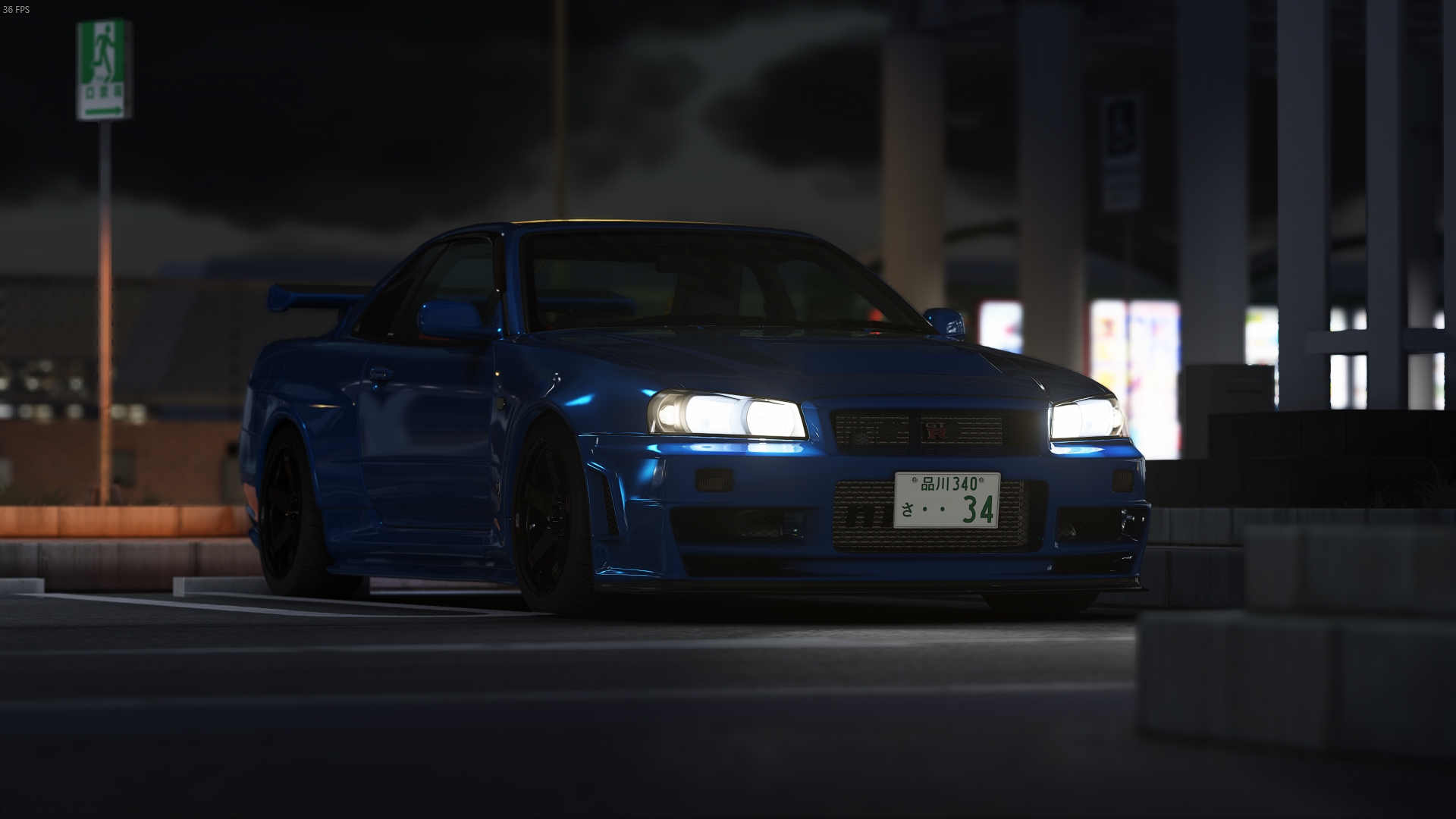 Assetto Corsa Skyline R34 Z-Tune by Wildart89