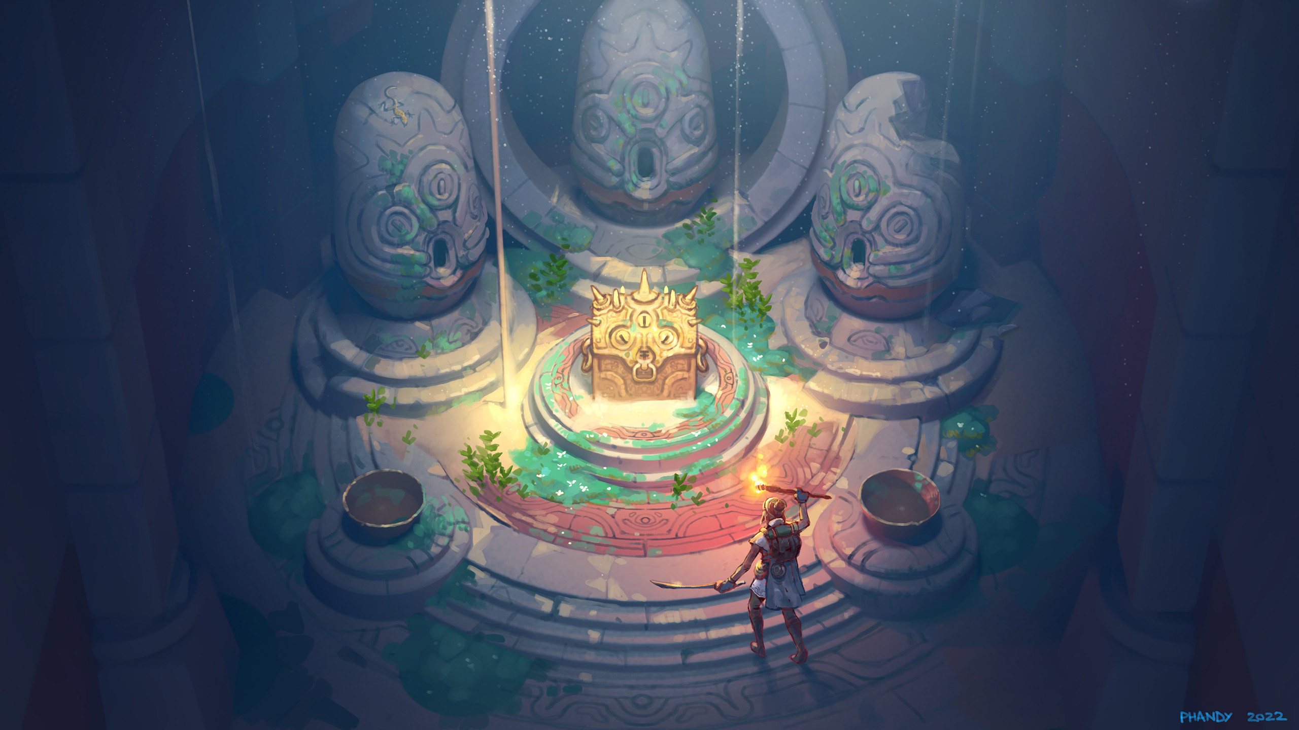 Download Fantasy Adventure Fantasy Adventure HD Wallpaper by Andrew Porter