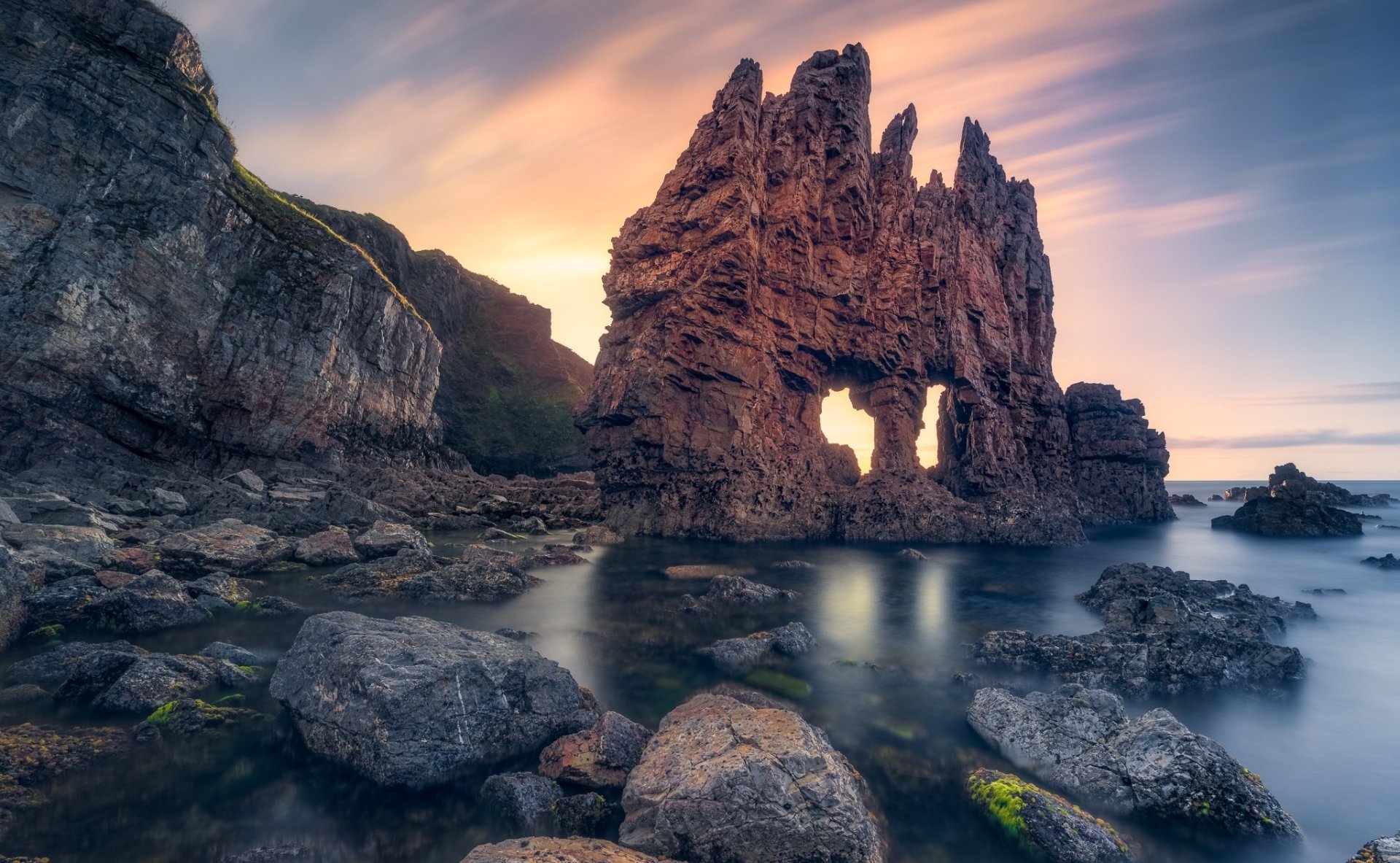 Download Spain Nature Rock HD Wallpaper