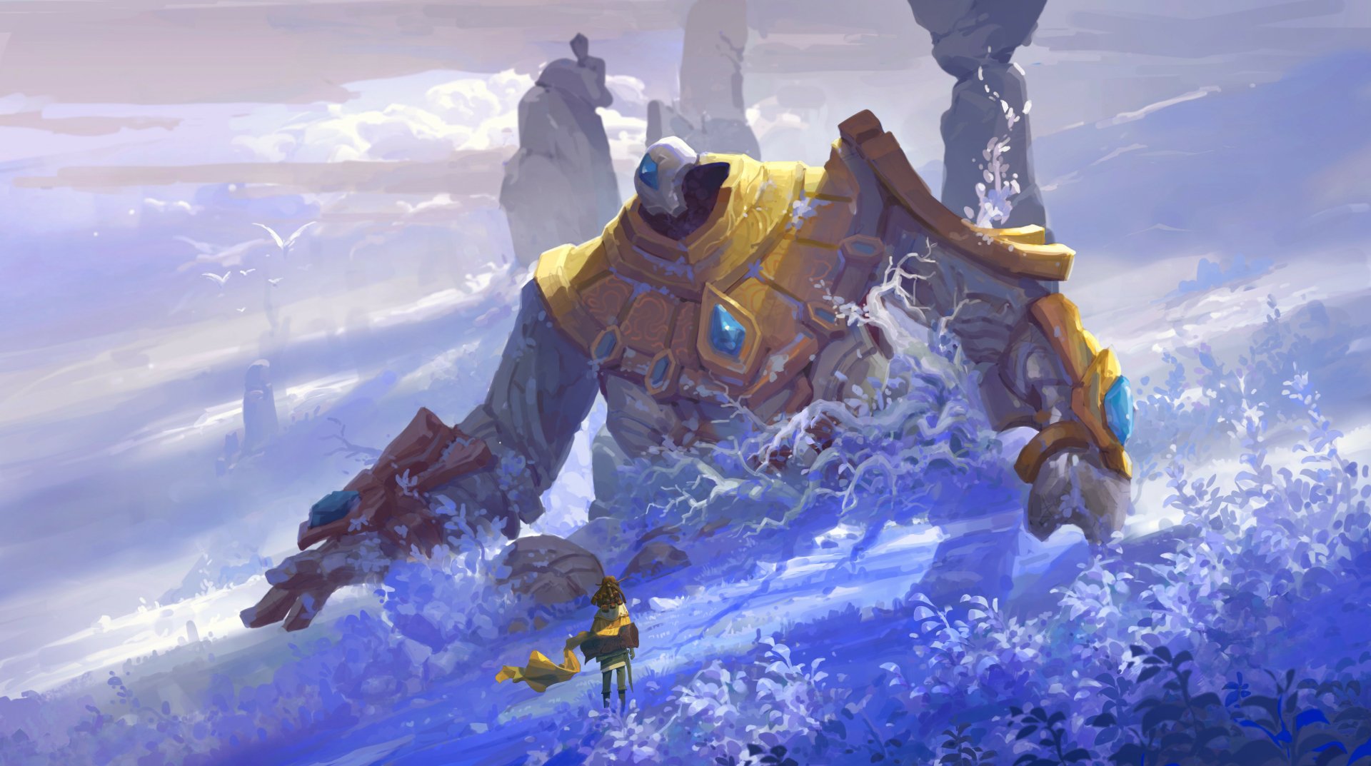 Download Fantasy Giant HD Wallpaper by lei min