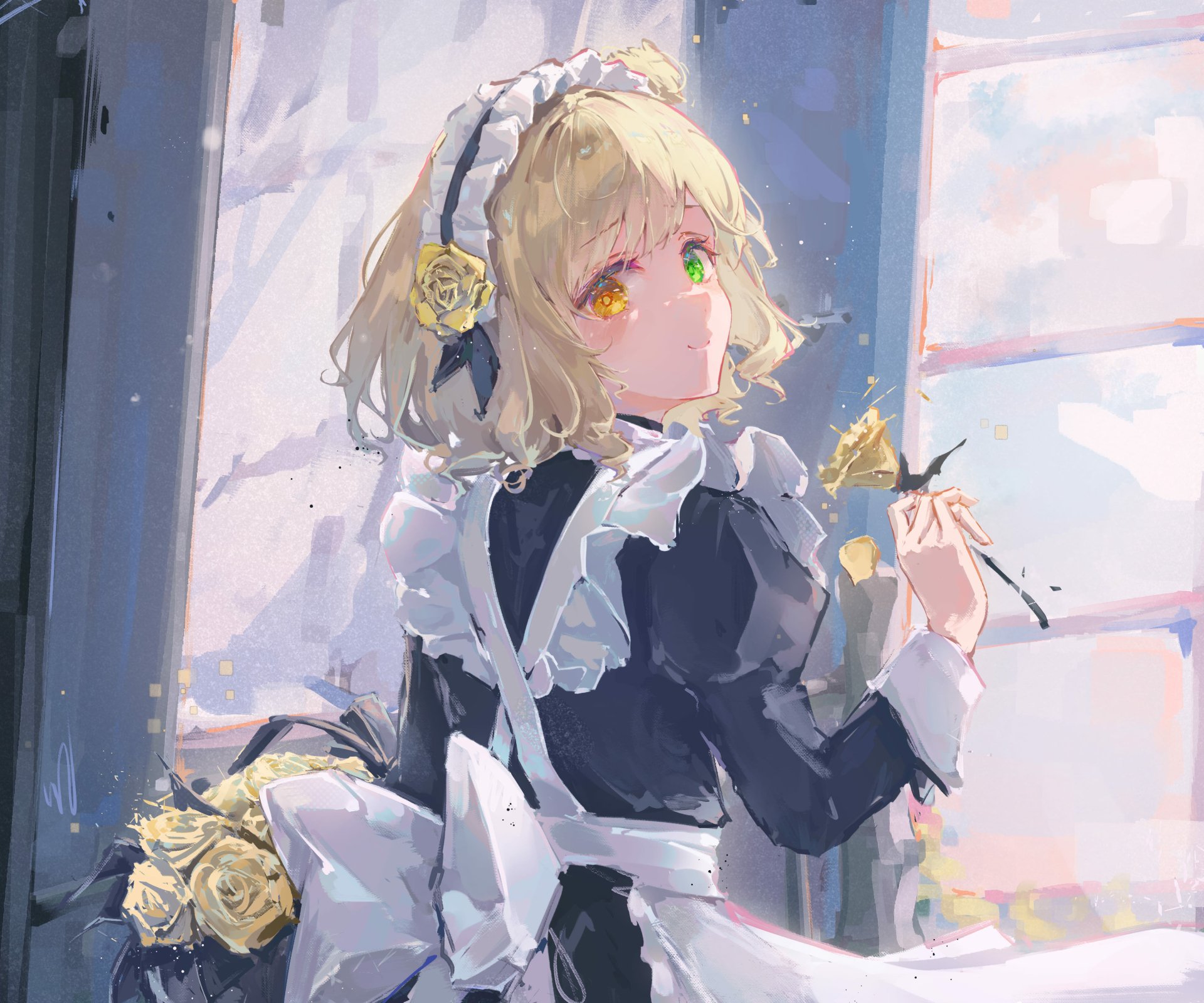 Download Maid Anime Girl Anime Girl 4k Ultra HD Wallpaper