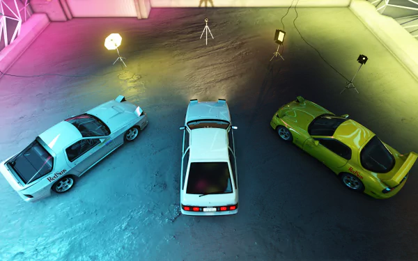 Initial D: Midnight Drift - 4K Ultra HD Anime Wallpaper