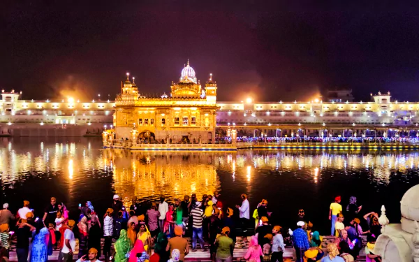 Harmandir Sahib Golden Temple 4K Ultra HD Wallpaper