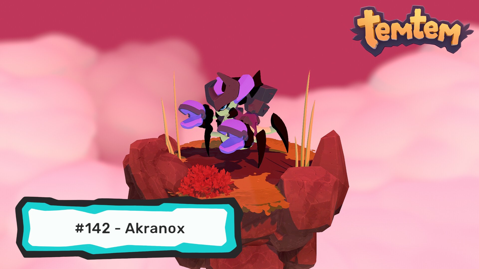 Download Video Game Temtem Akranox Creature Colorful HD Wallpaper by ...