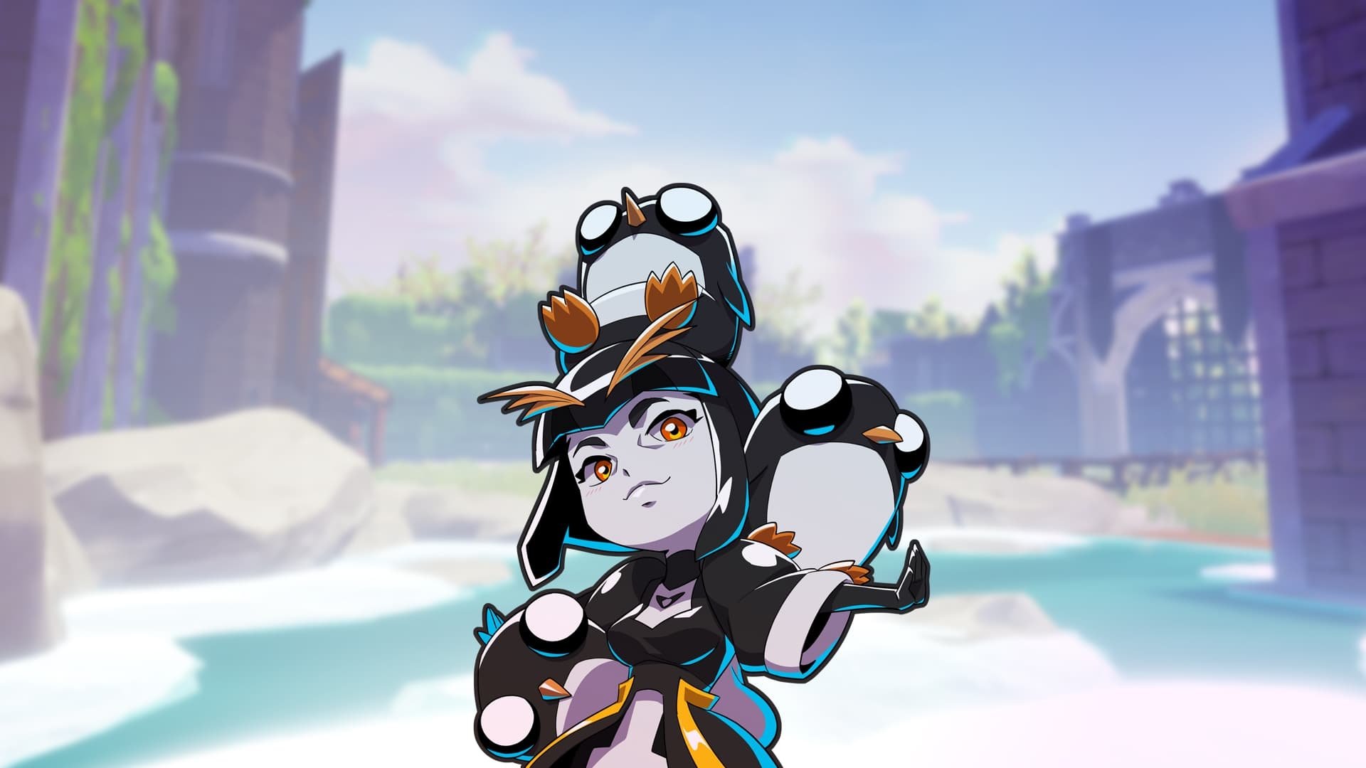 Chibi Tower Wallpaper