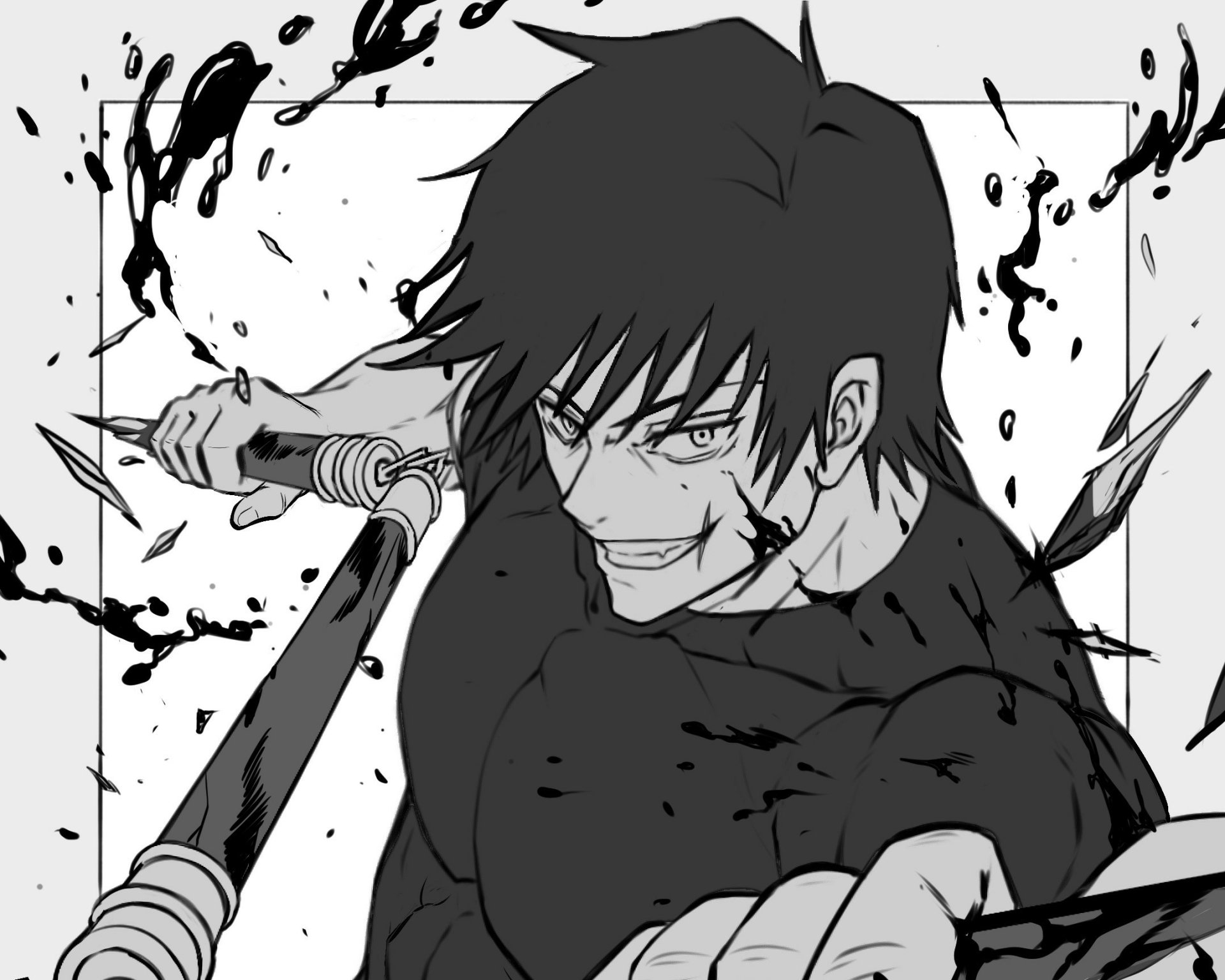 Toji Fushiguro | Epic Jujutsu Kaisen HD Anime Wallpaper by Himenyuu