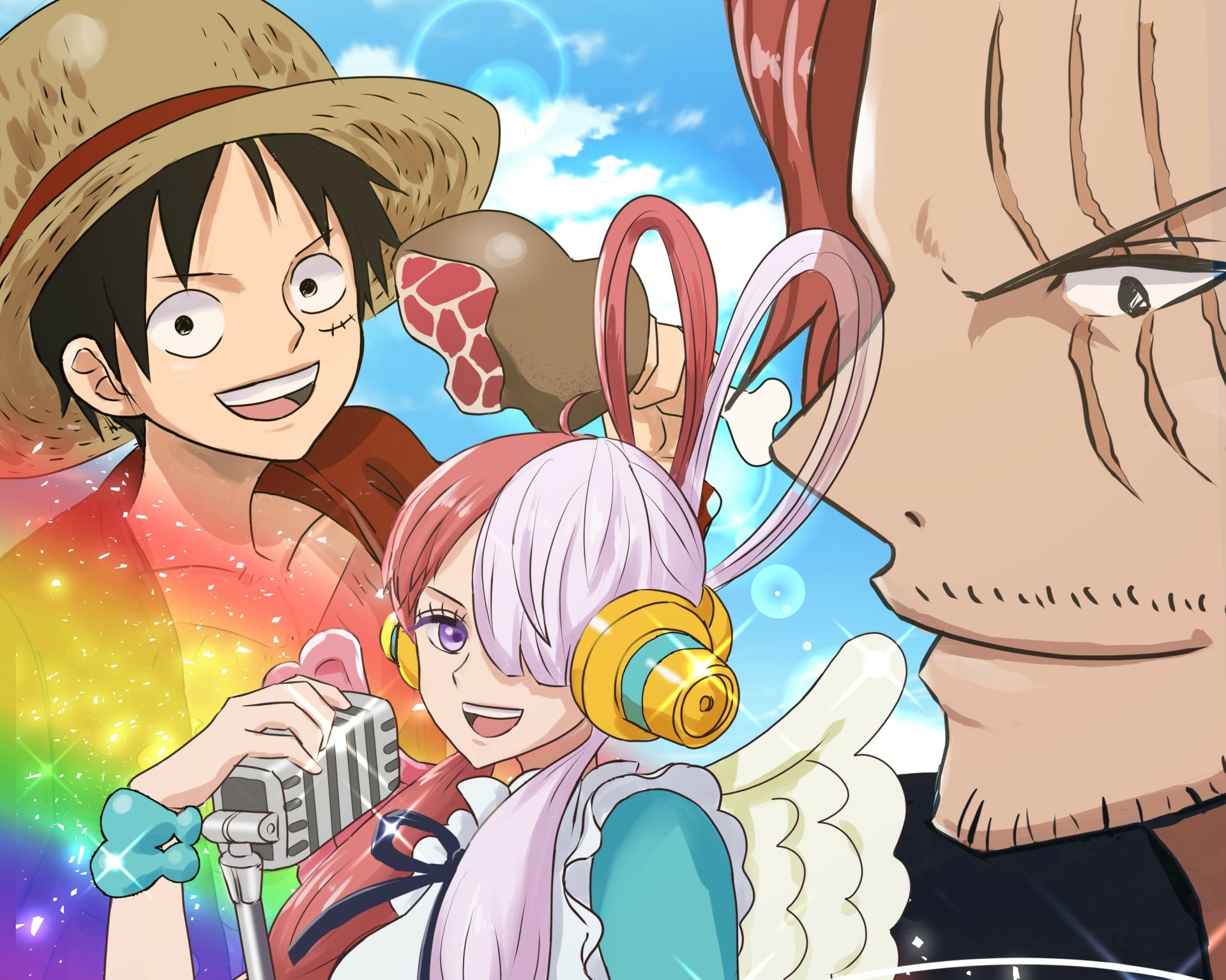 Download Shanks (One Piece) Uta (One Piece) Monkey D. Luffy Anime One ...