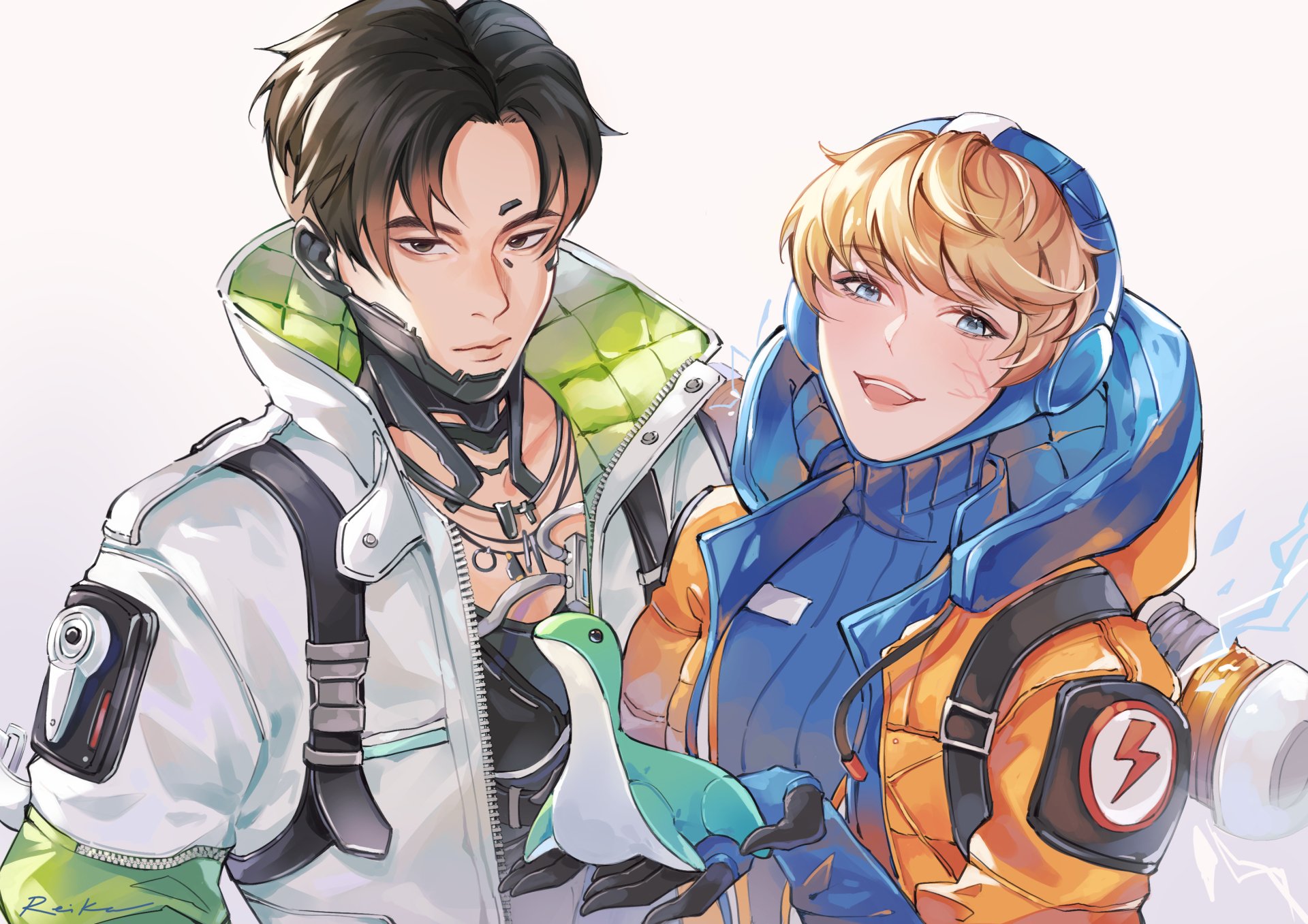 Download Wattson (Apex Legends) Crypto (Apex Legends) Video Game Apex Legends HD Wallpaper by Reika