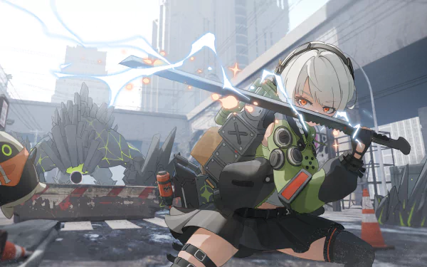 Zenless Zone Zero 4K Ultra HD: Anby Demara & Bangboo Dynamic Action ...