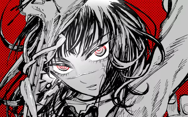 War Devil & Asa Mitaka - Chainsaw Man 4K Ultra HD Wallpaper by Ava