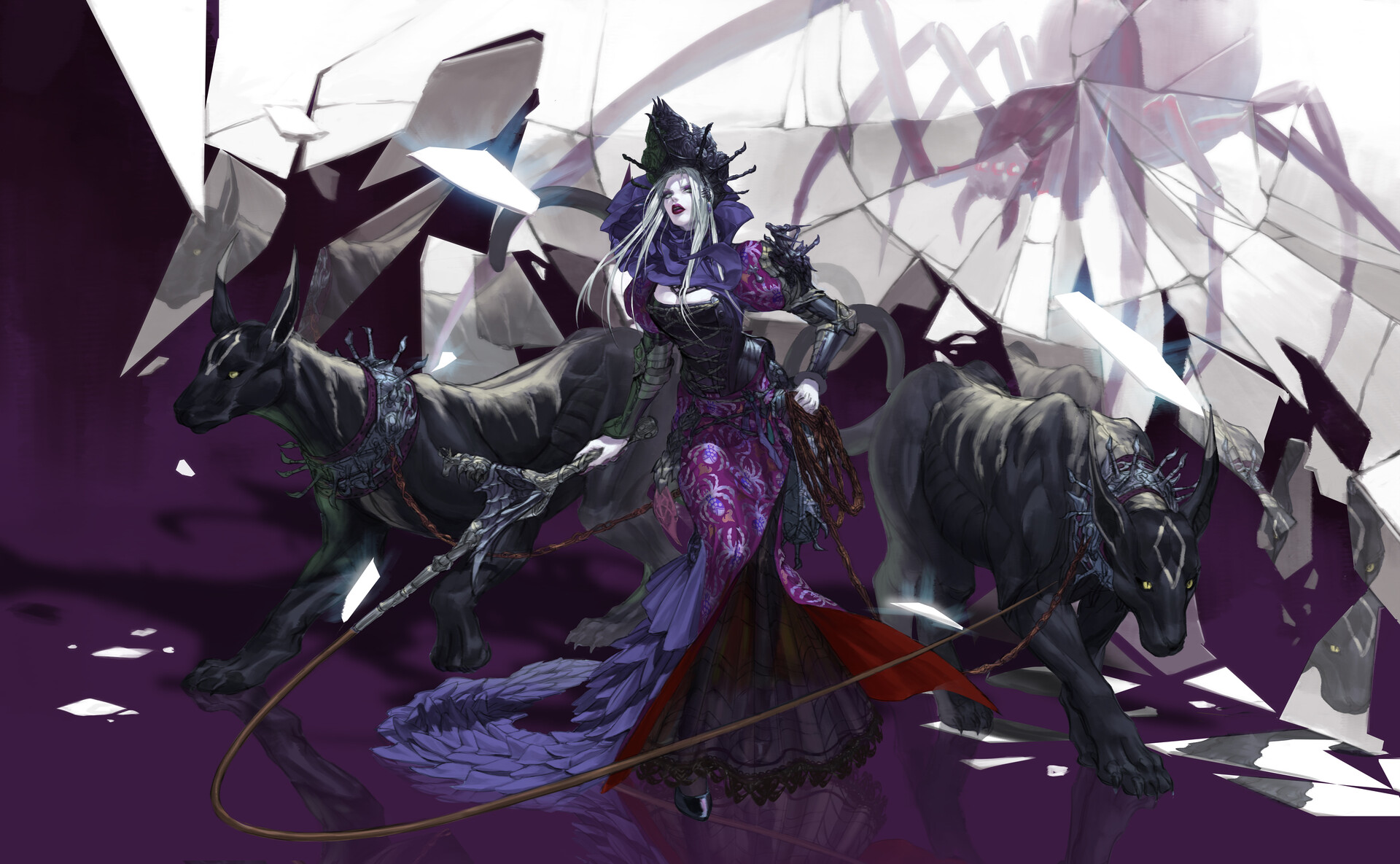 Fantasy Sorceress HD Wallpaper by onesae