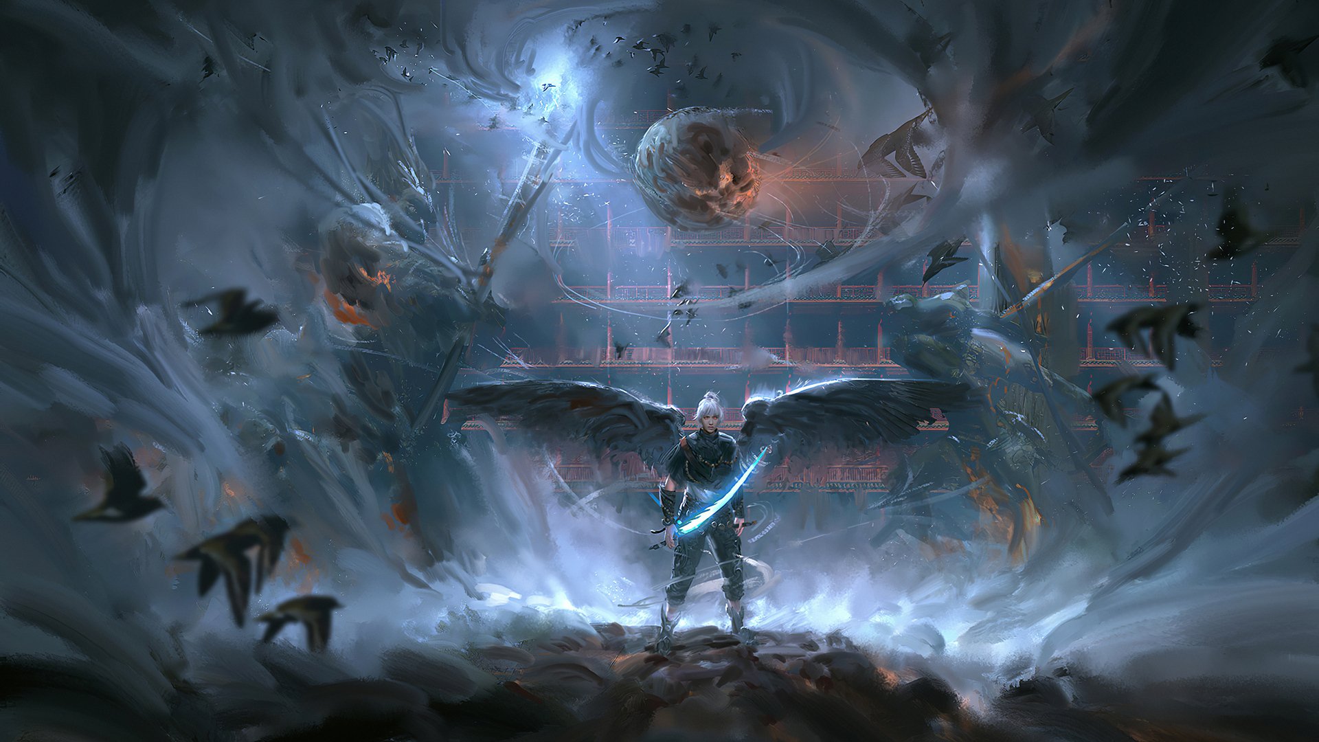 Download Fantasy Warrior Fantasy Warrior HD Wallpaper by Ivan 伊凡