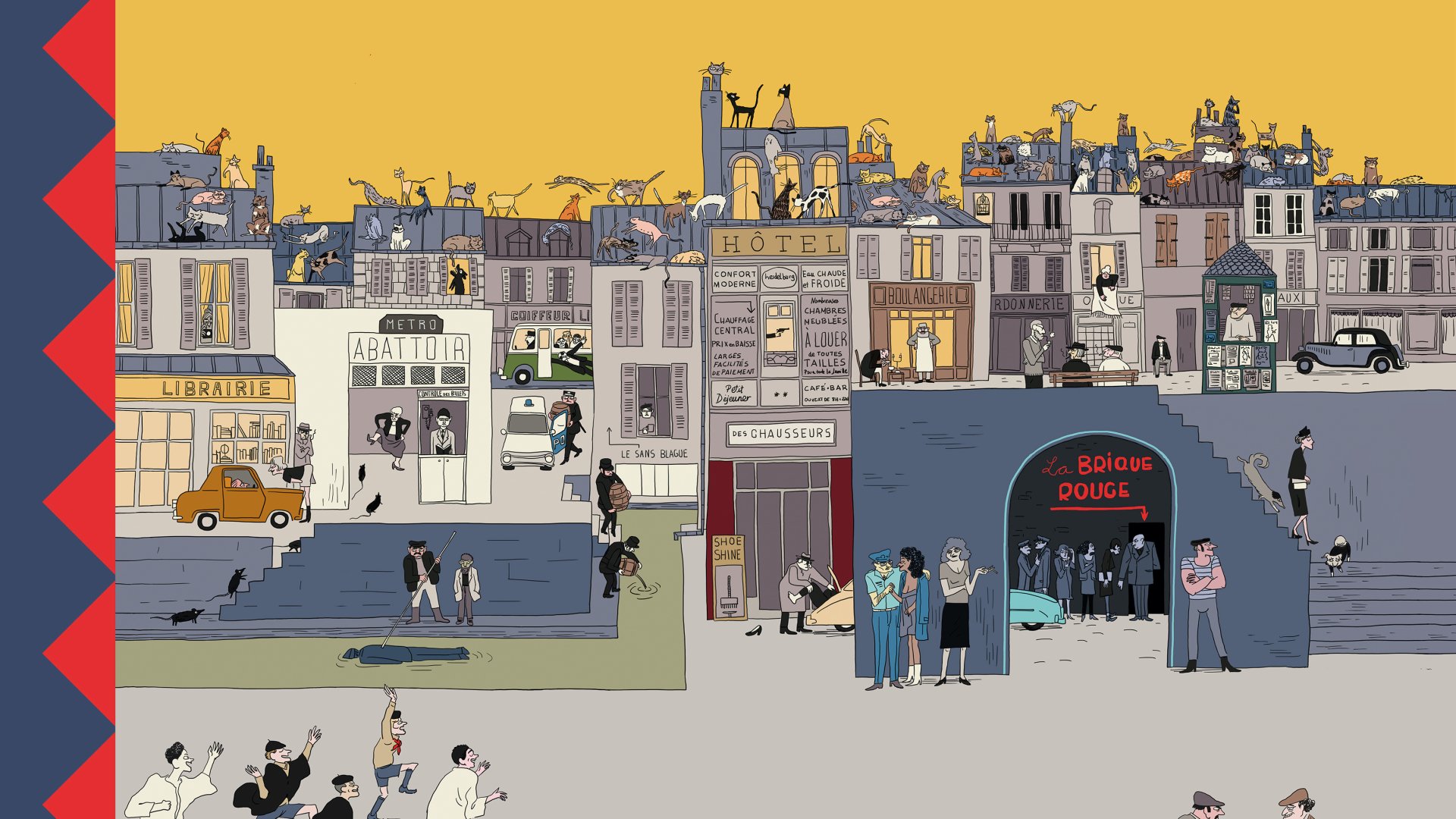 Download Movie The French Dispatch HD Wallpaper