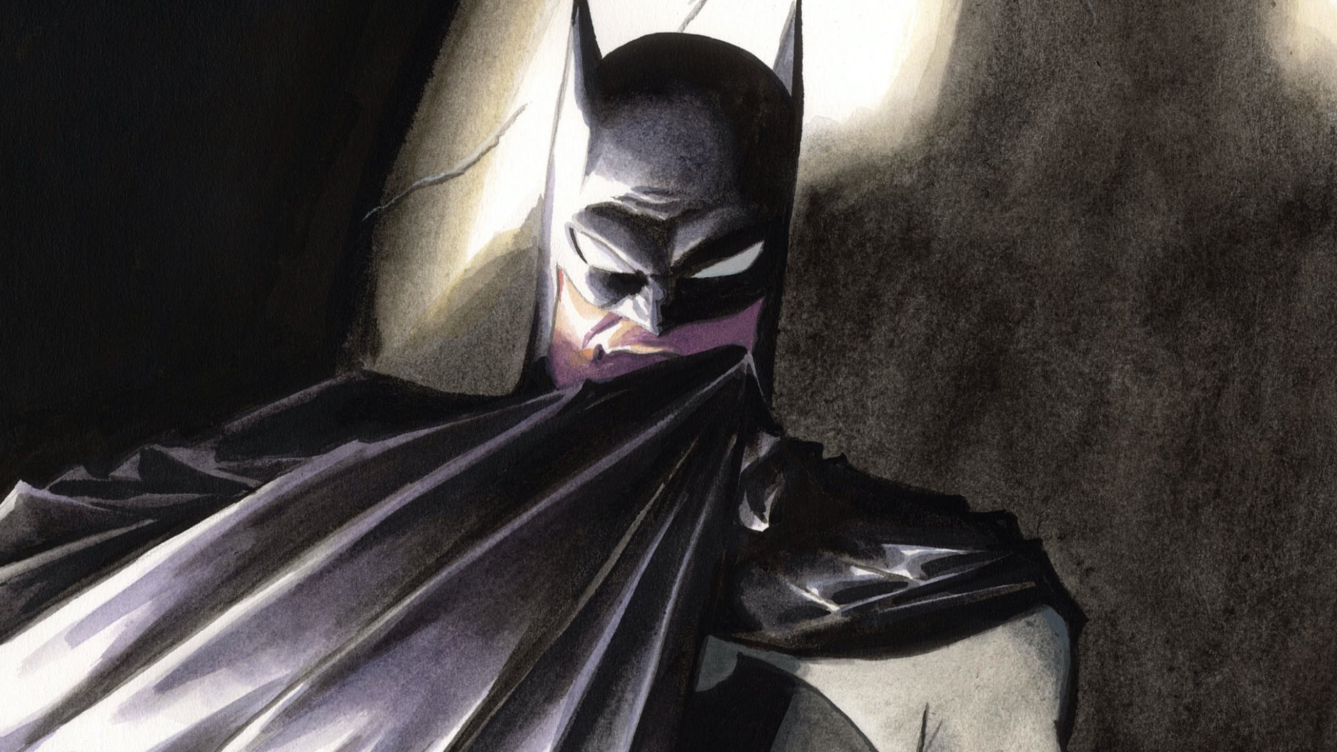 Download Comic Batman HD Wallpaper by Matt Wagner