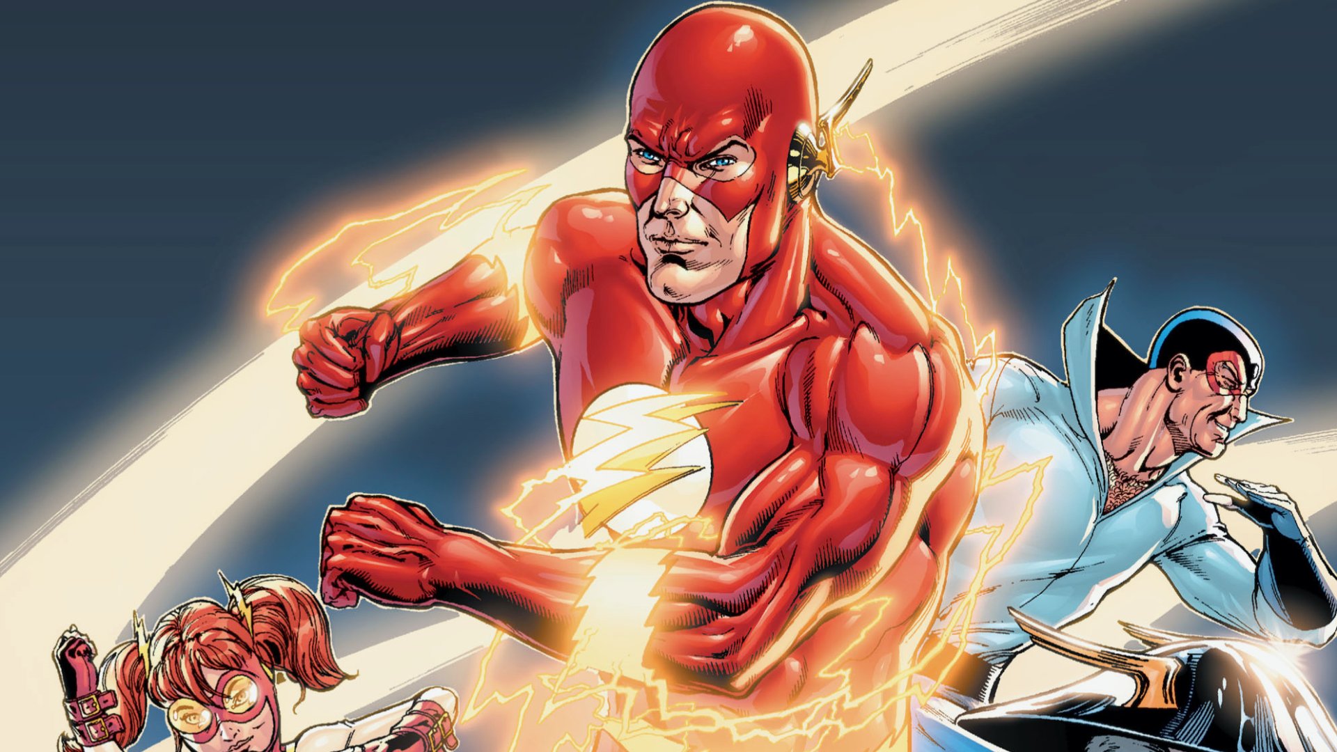 Download Comic The Flash: Rebirth HD Wallpaper by Ethan Van Sciver