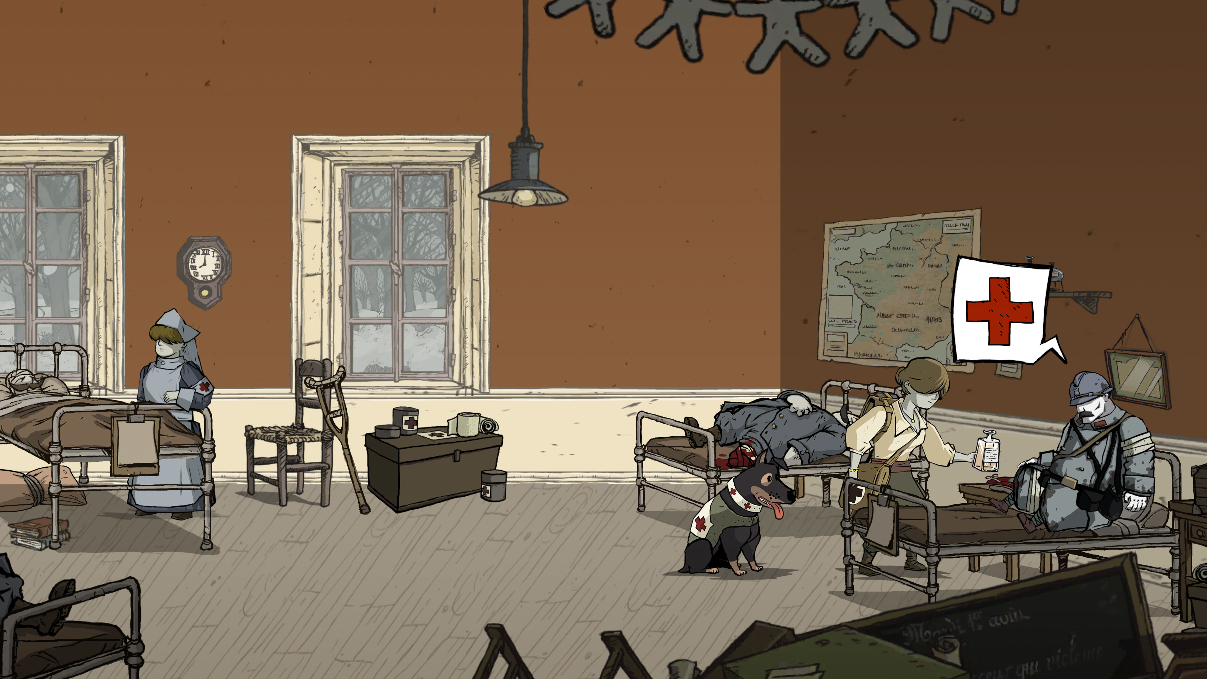 Video Game Valiant Hearts: Coming Home 4k Ultra HD Wallpaper