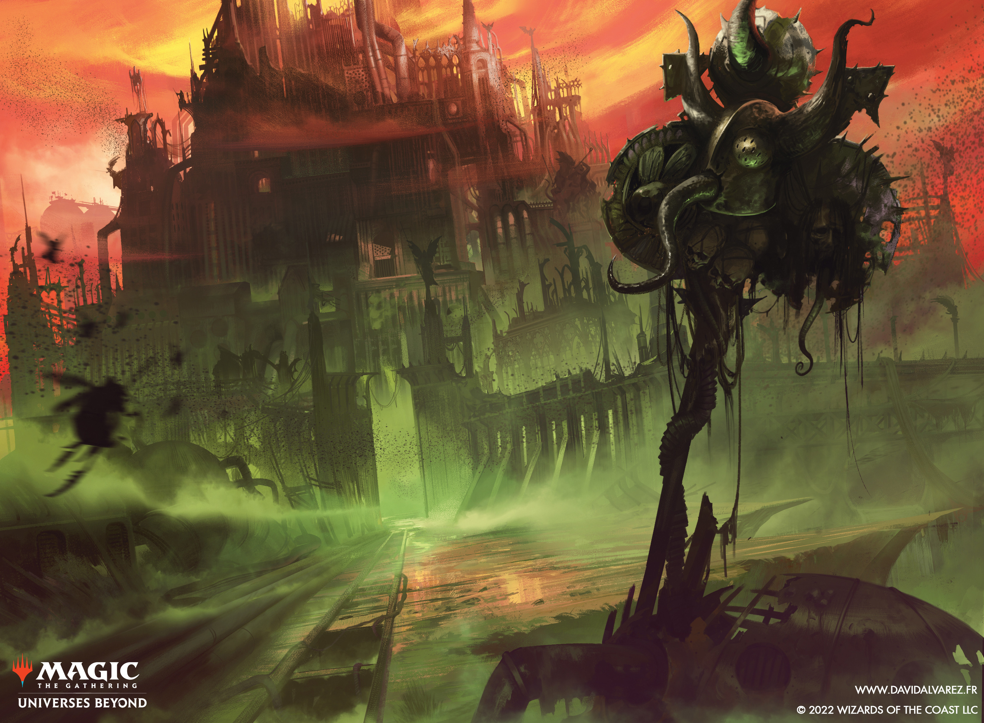 Download Man Made Magic: The Gathering HD Wallpaper by David Alvarez