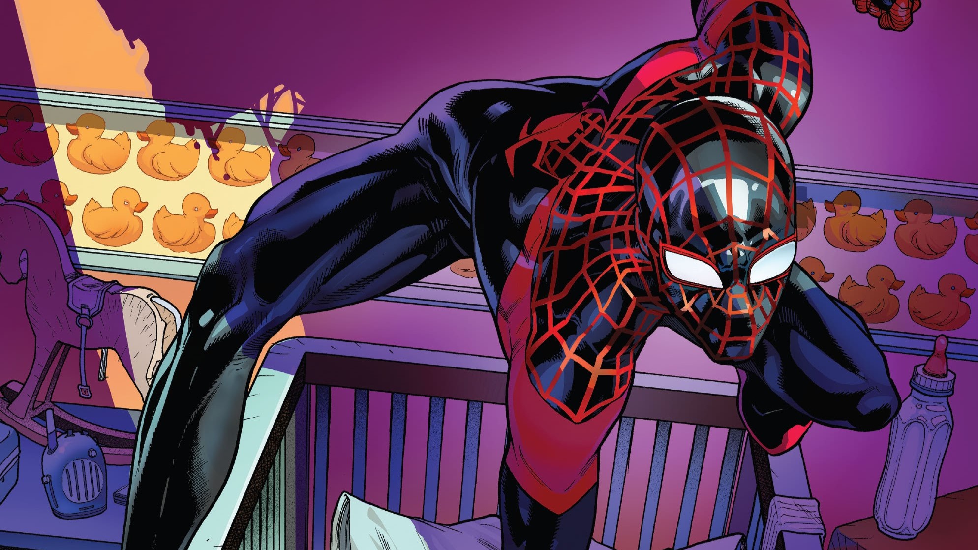 Download Miles Morales Comic Spider Man HD Wallpaper