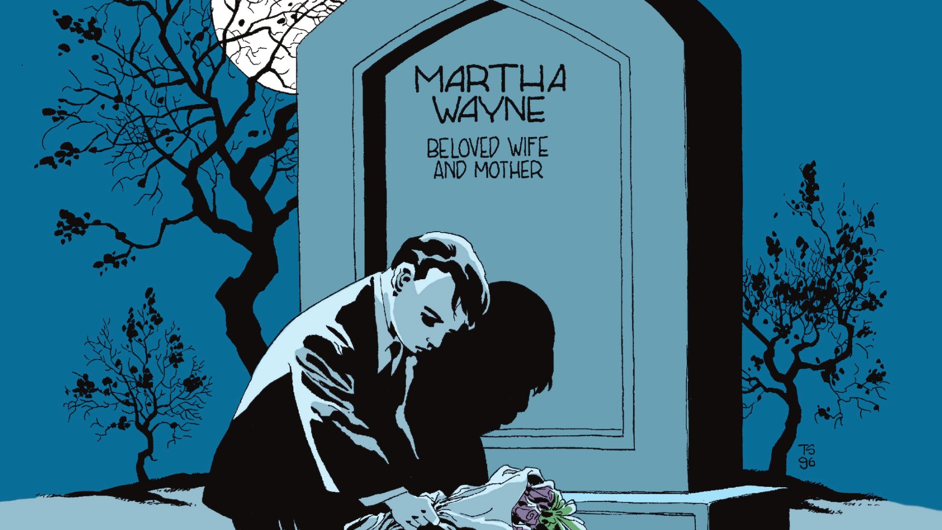 Download Comic Batman: The Long Halloween HD Wallpaper by Tim Sale