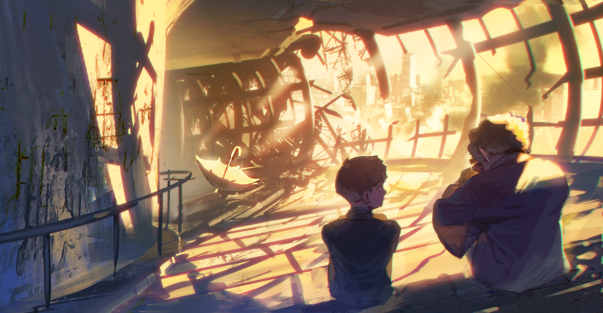 Mob Psycho 100 Anime HD Wallpaper – Epic Psychic Showdown Scene by Meipu