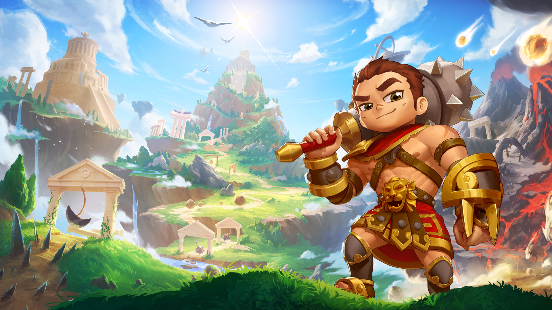 Download Video Game Divine Knockout 4k Ultra HD Wallpaper