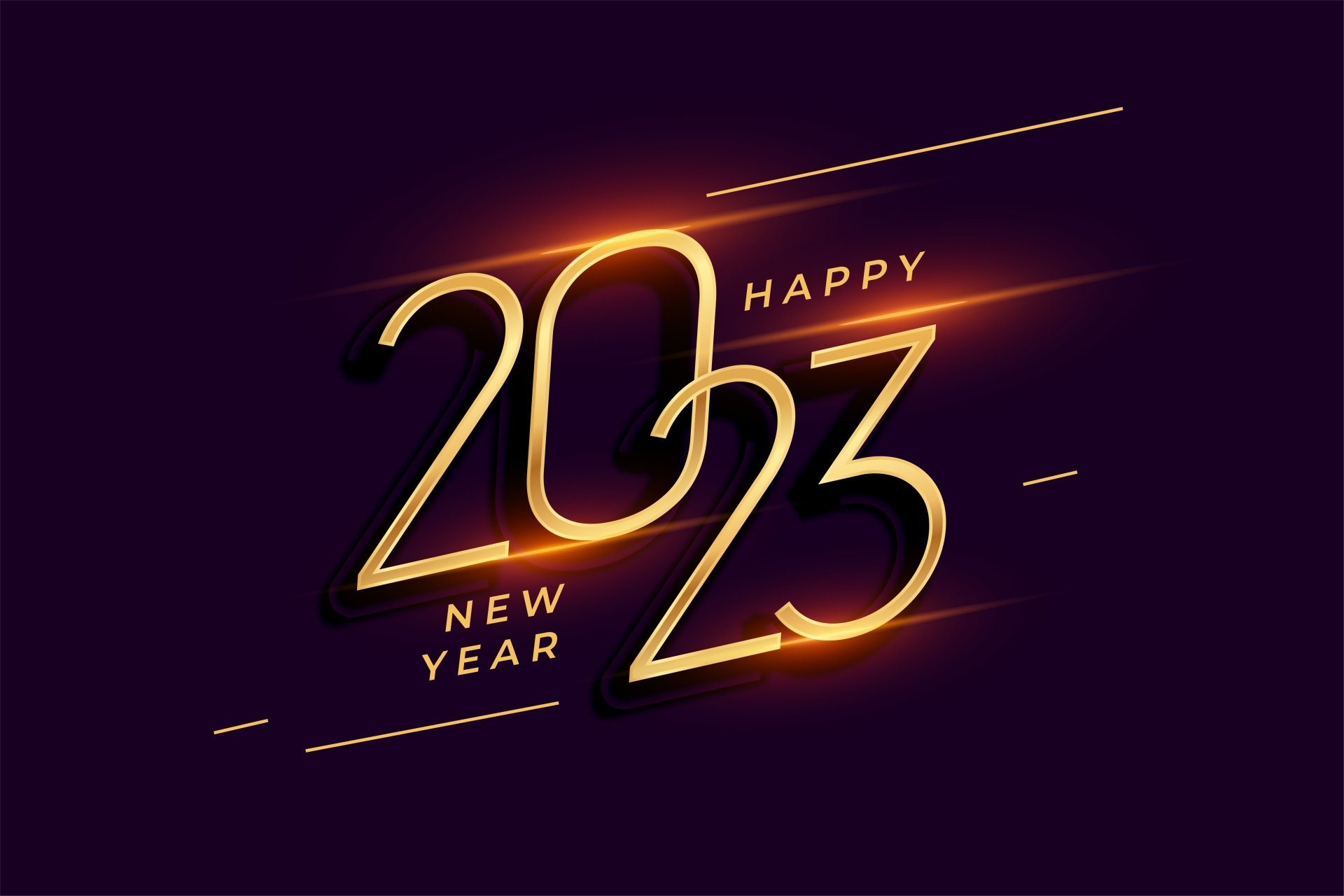 Download Holiday New Year 2023 4k Ultra HD Wallpaper