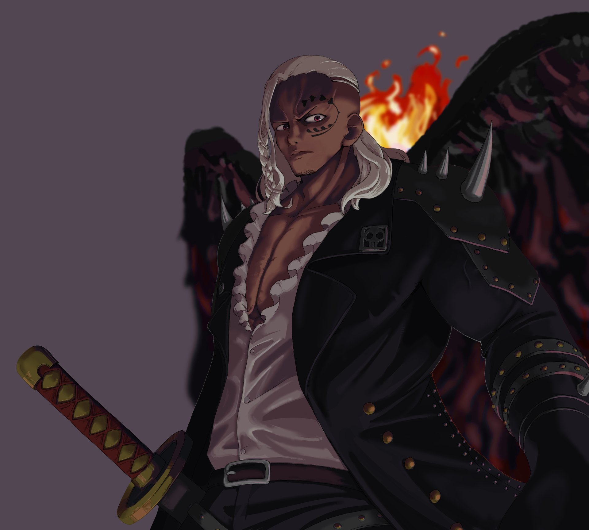 Download King (One Piece) Anime One Piece 4k Ultra HD Wallpaper by ｻﾝ³