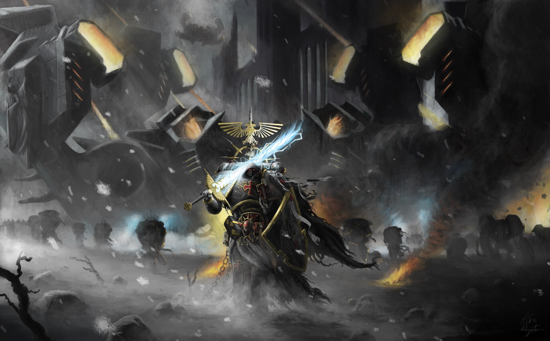 Warhammer 40K Epic Battle HD – Ultimate Video Game Wallpaper